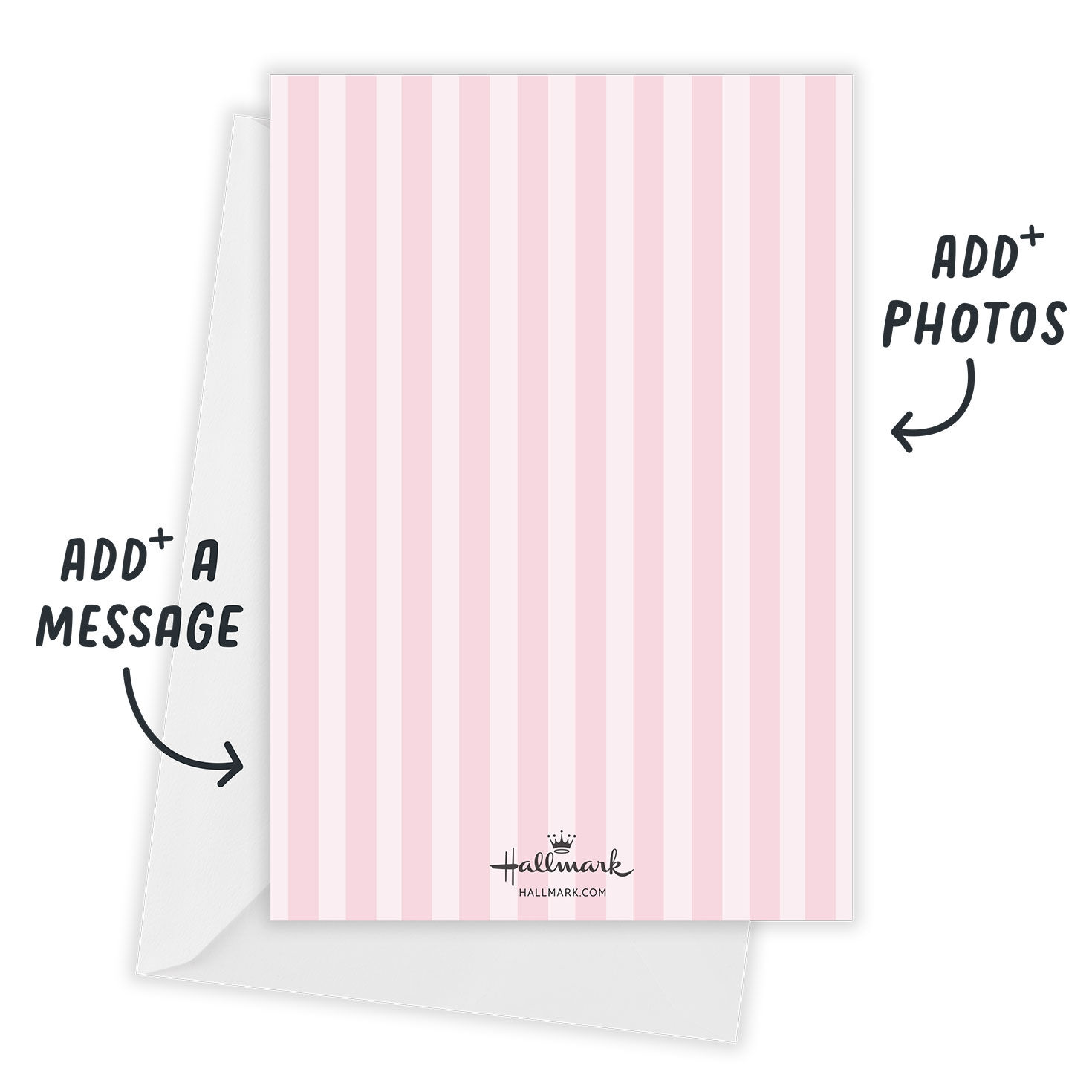 Sweet 16 Pink Stripes Flat Birthday Invitation - Invitations | Hallmark