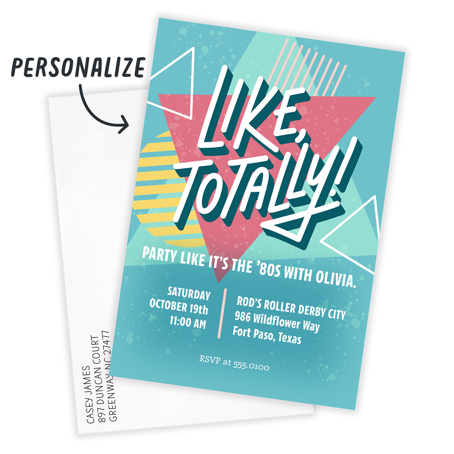 Like, Totally Retro Party Invitation - Invitations | Hallmark