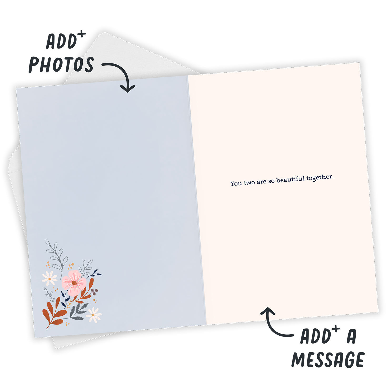 So Beautiful Together Custom Wedding Card - Greeting Cards | Hallmark