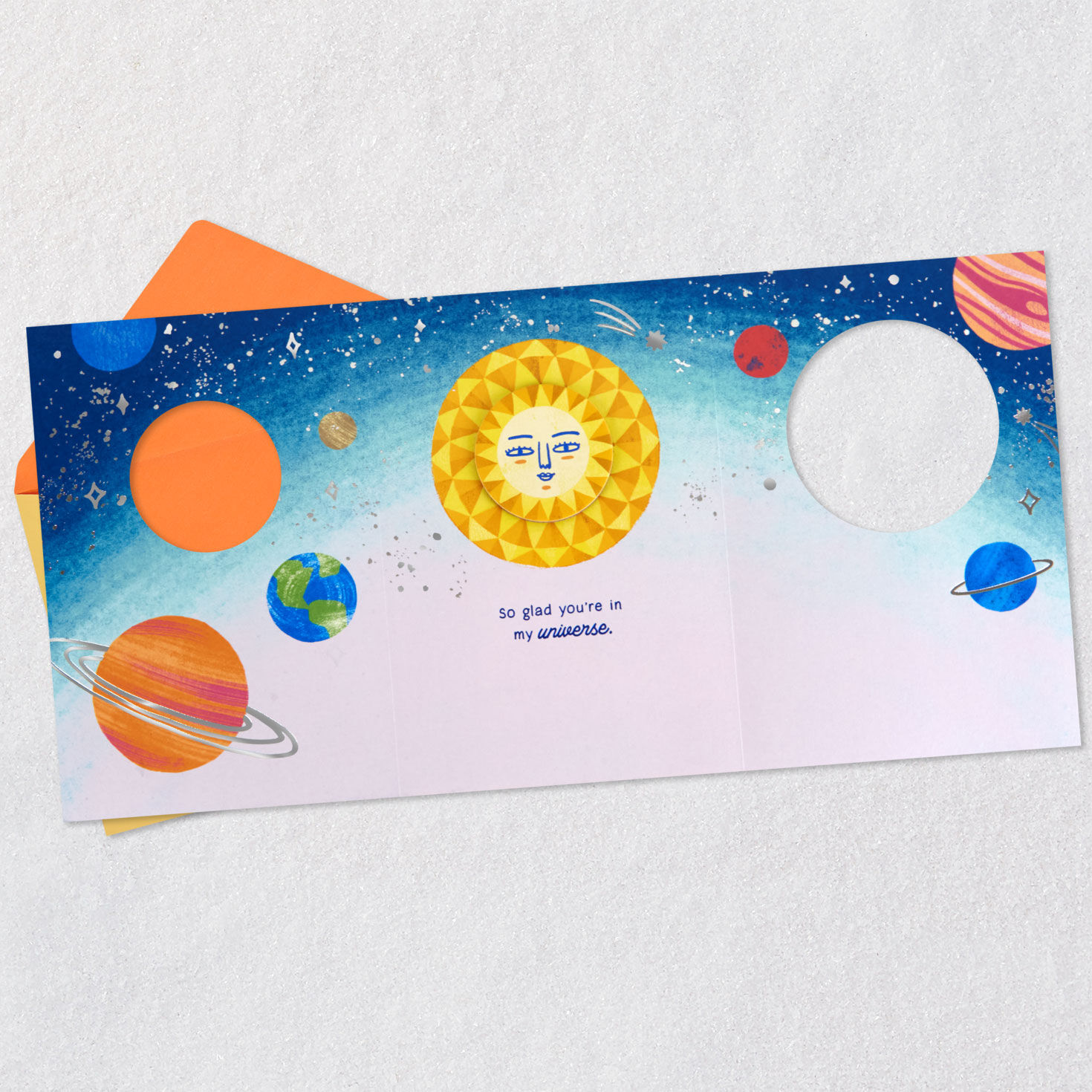 Glad You're in My Universe Birthday Card - Greeting Cards | Hallmark