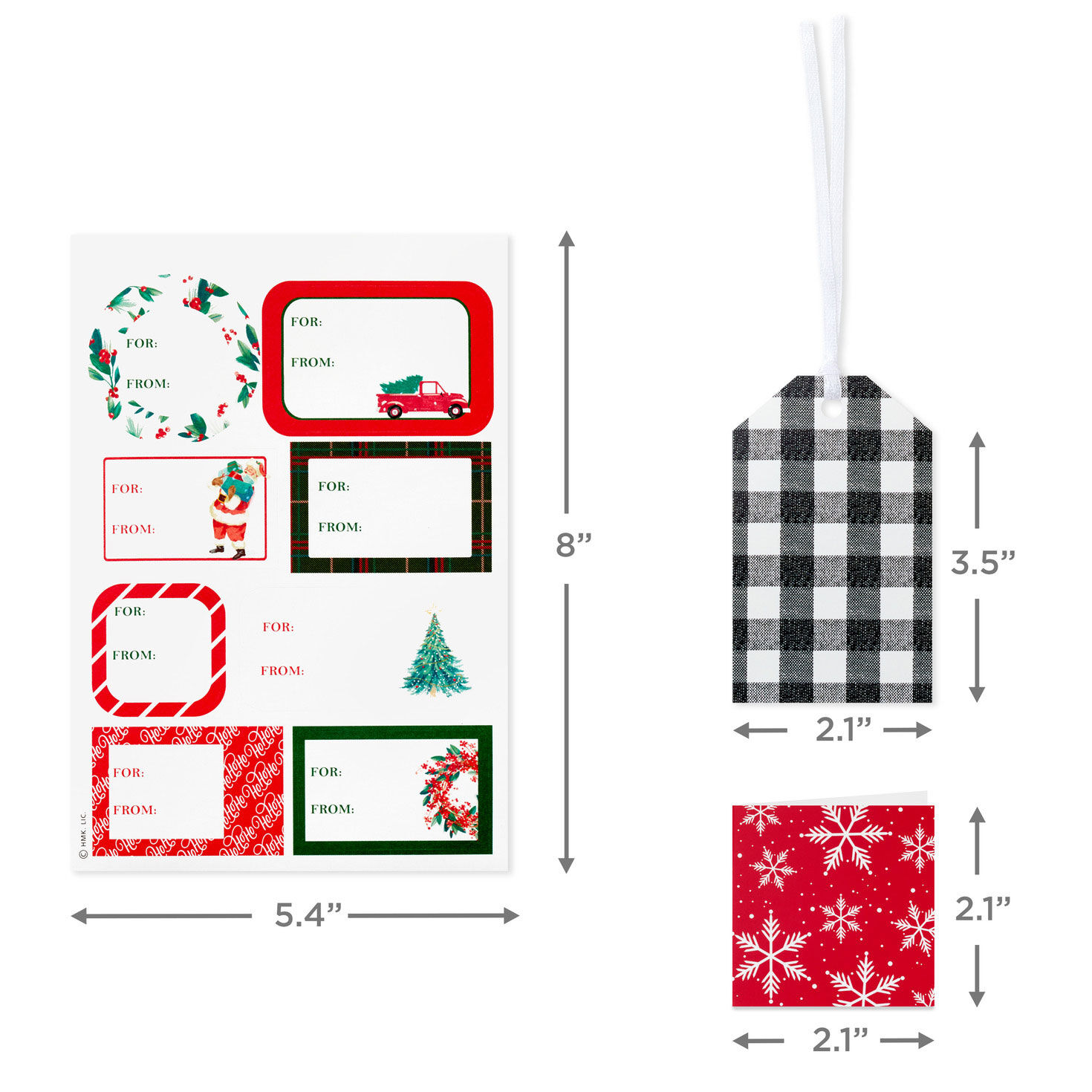 Classic and Elegant Christmas Gift Tag Kit - Seals & Gift Tags | Hallmark