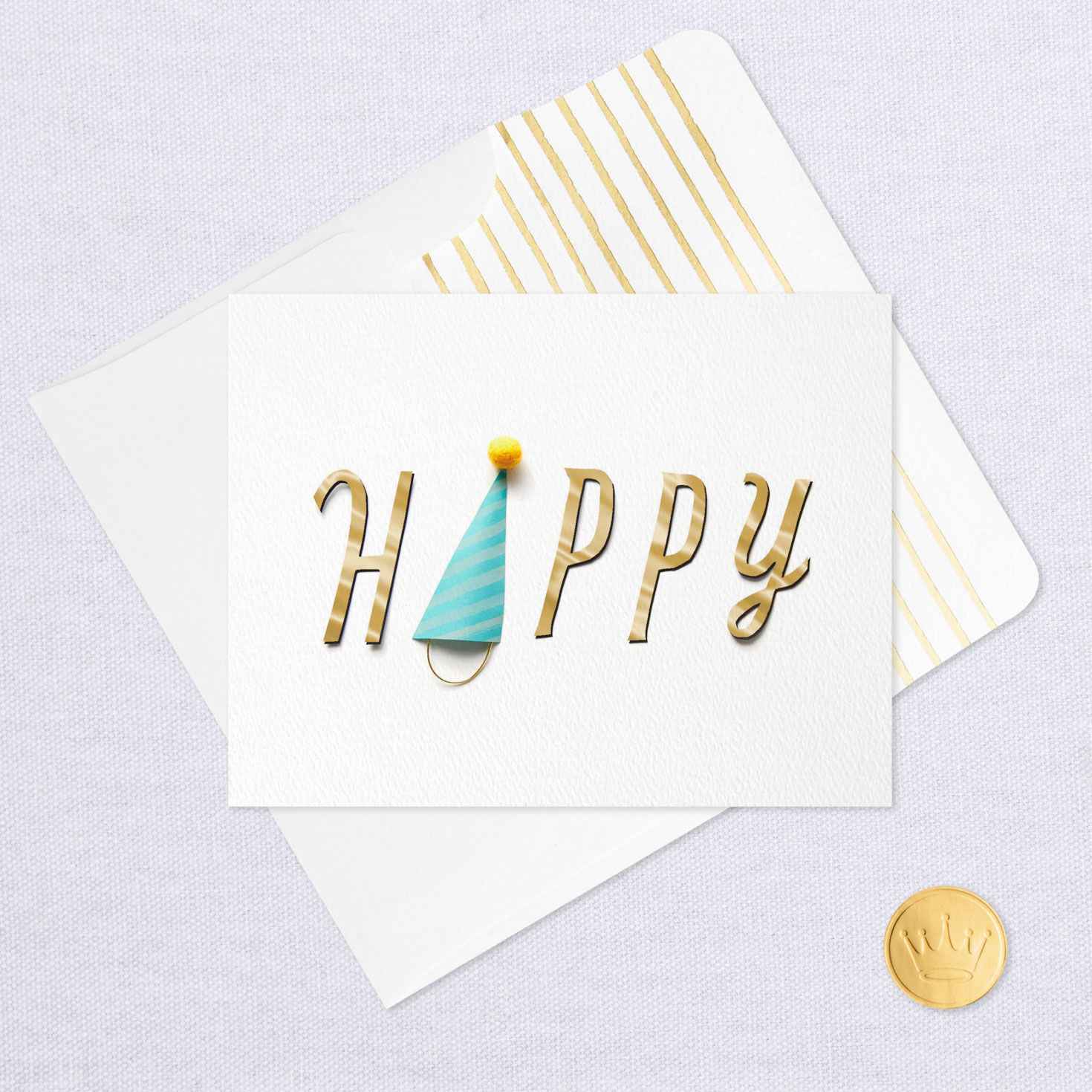 Party Hat Happy Birthday Card - Greeting Cards | Hallmark
