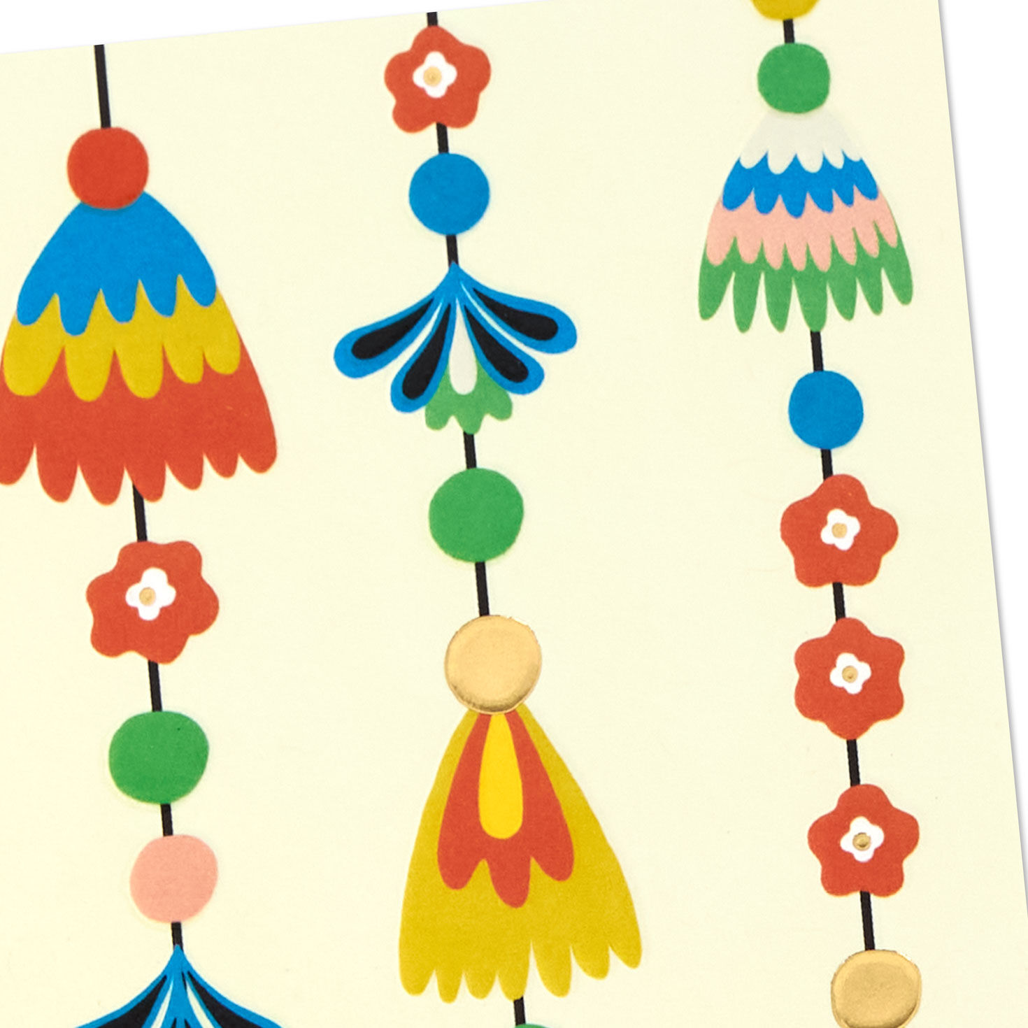 Festive Tassel Garland Blank Card - Greeting Cards | Hallmark