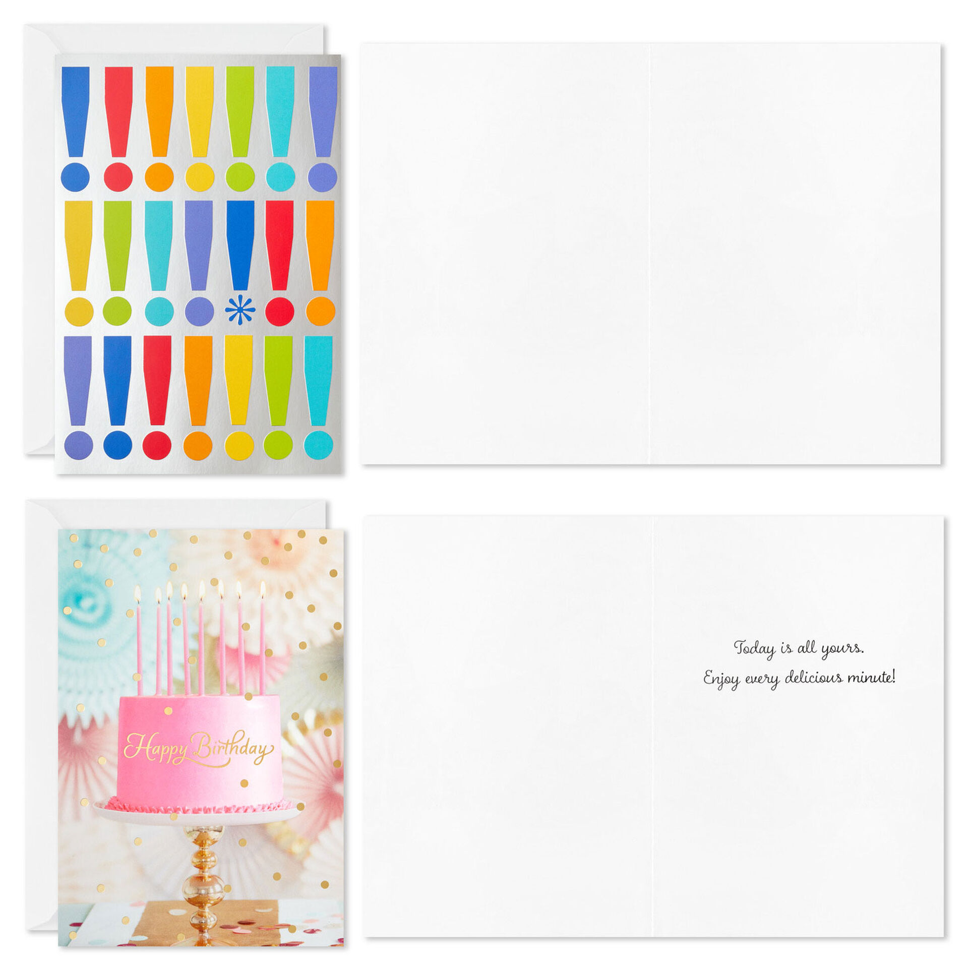 Colorful Classic Boxed All-Occasion Cards Assortment, Pack of 12 ...