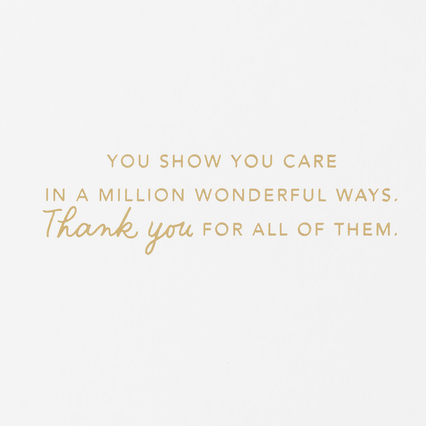 ArtLifting You Make a Difference Thank-You Card - Greeting Cards | Hallmark