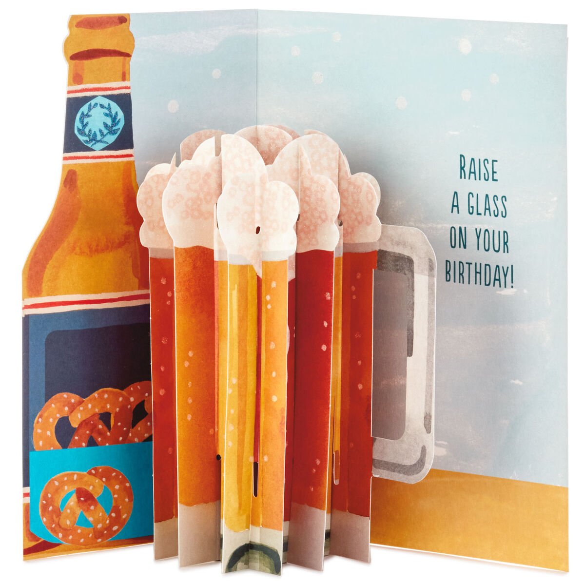 Cheers To You Beer Pop Up Birthday Card Greeting Cards Hallmark