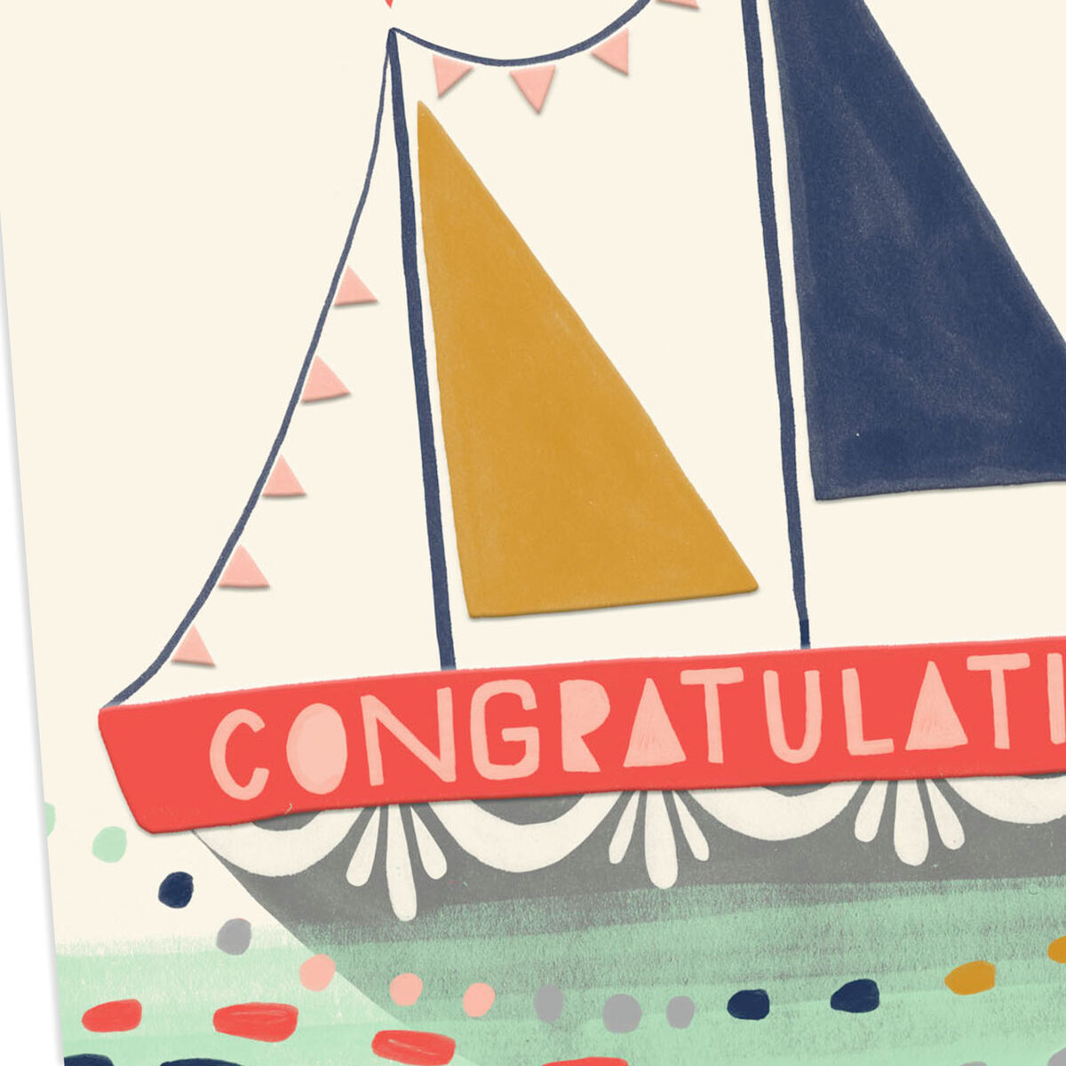 Sailboat of Happiness Congratulations Card - Greeting Cards - Hallmark