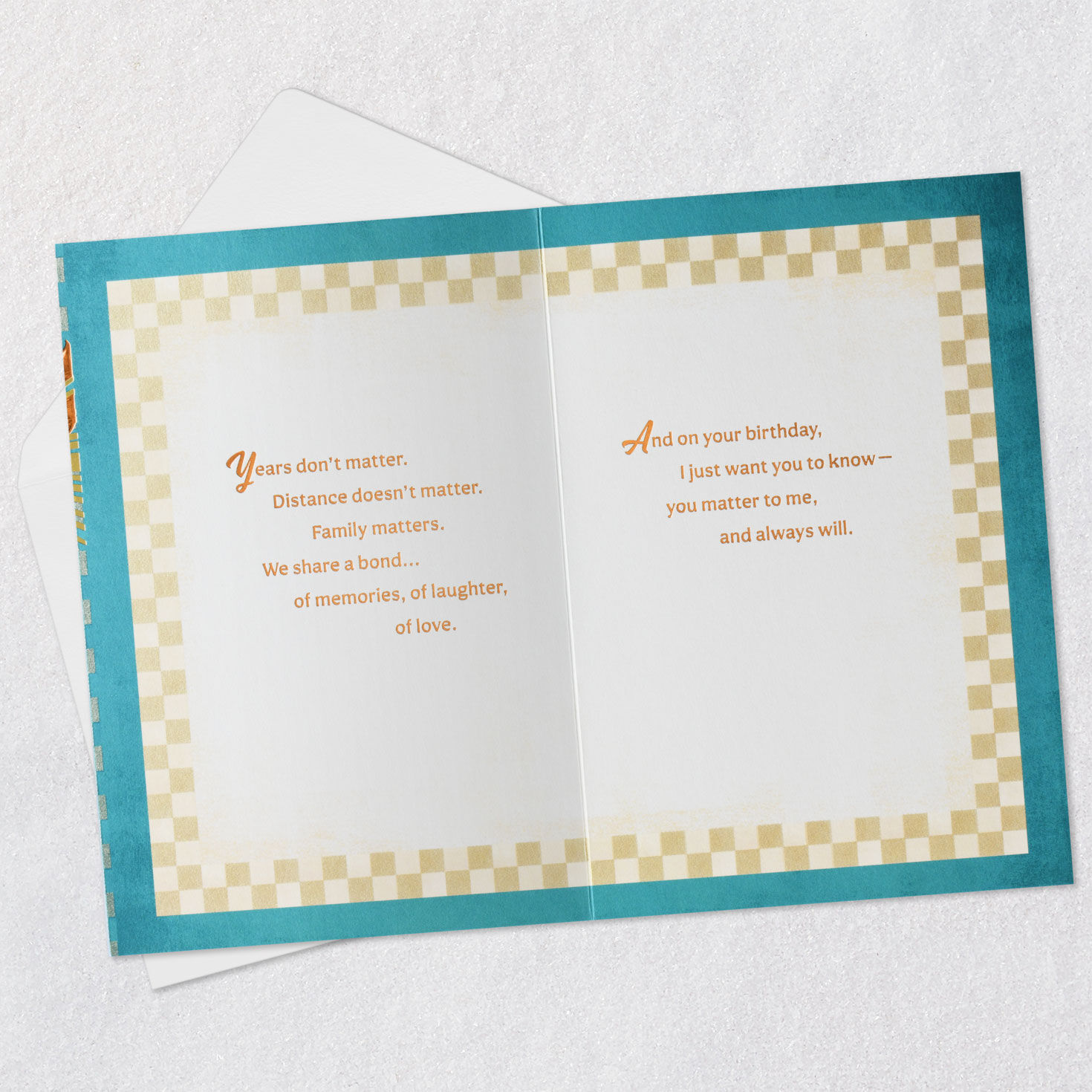 Family Is What Matters Birthday Card for Relative - Greeting Cards ...