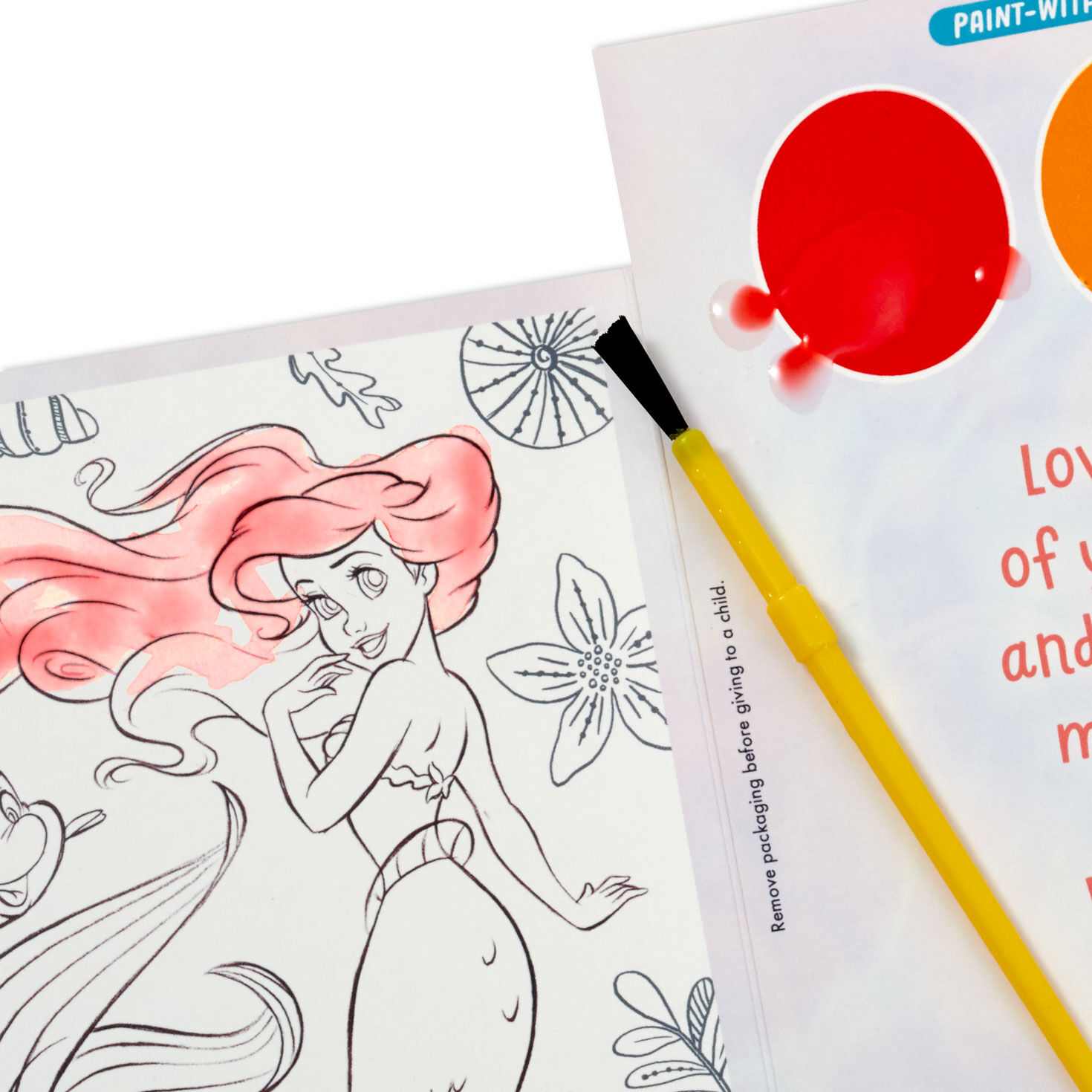 princess ariel coloring book