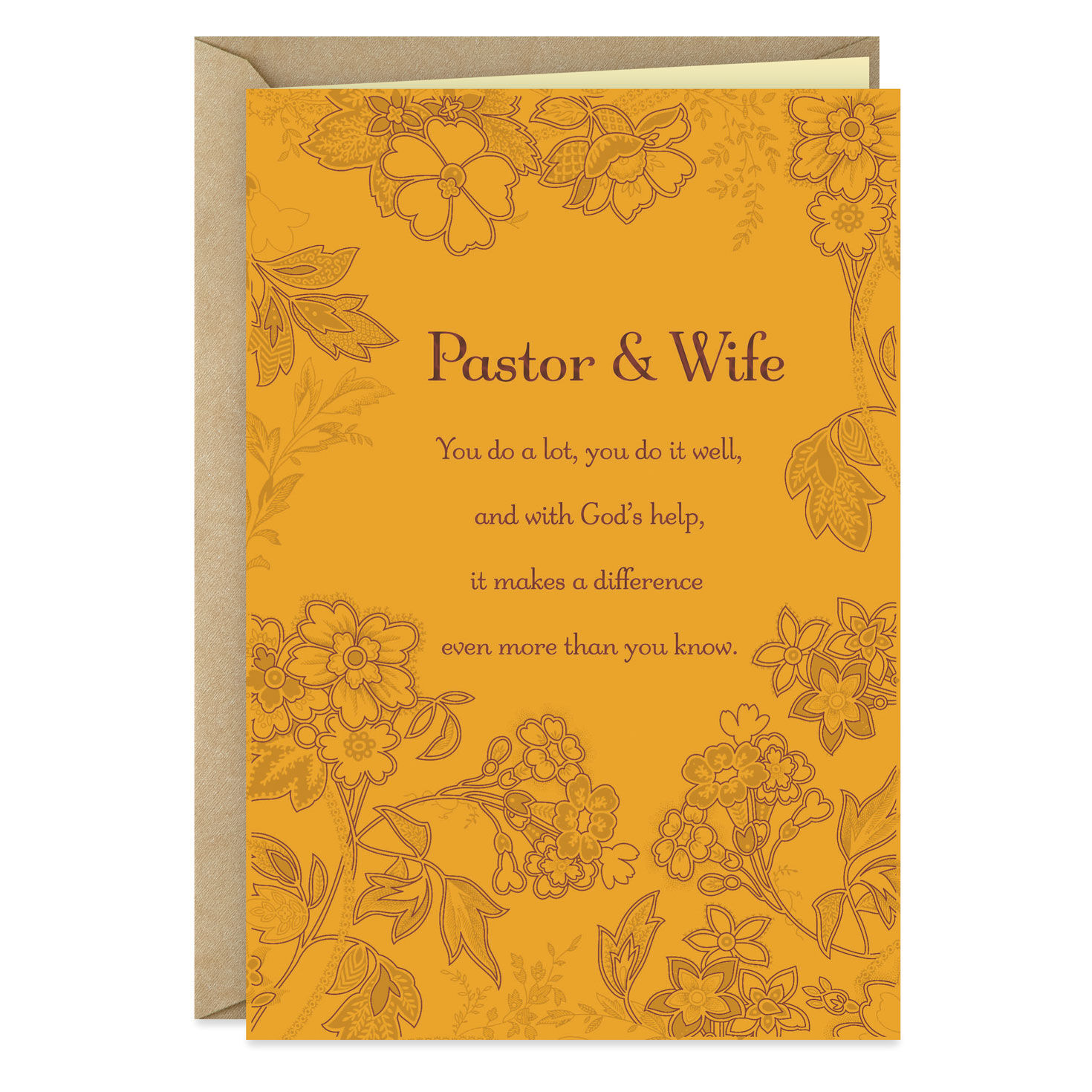 Hallmark Your Ministry Together Religious Clergy Appreciation Card for ...