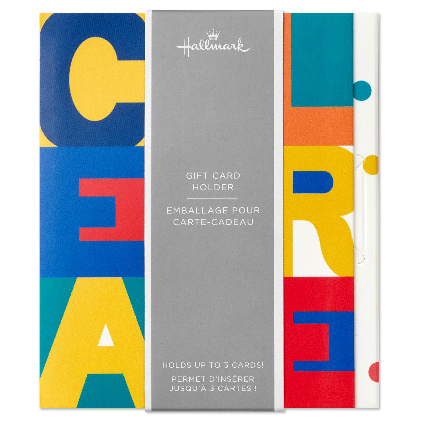 4.6" Celebrate Color Block Gift Card Holder Box - Gift Card Holders ...