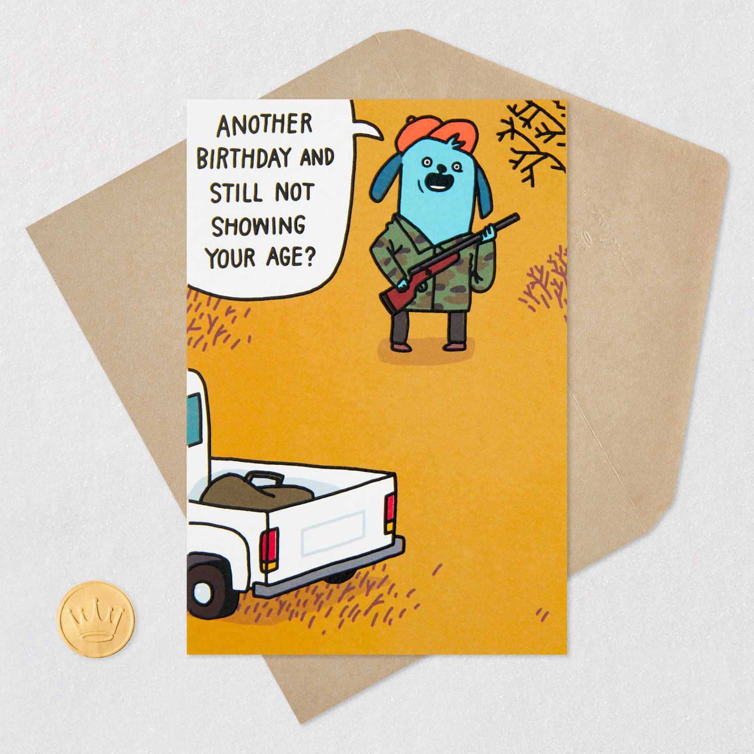 Damn Good Camouflage Funny Birthday Card - Greeting Cards | Hallmark