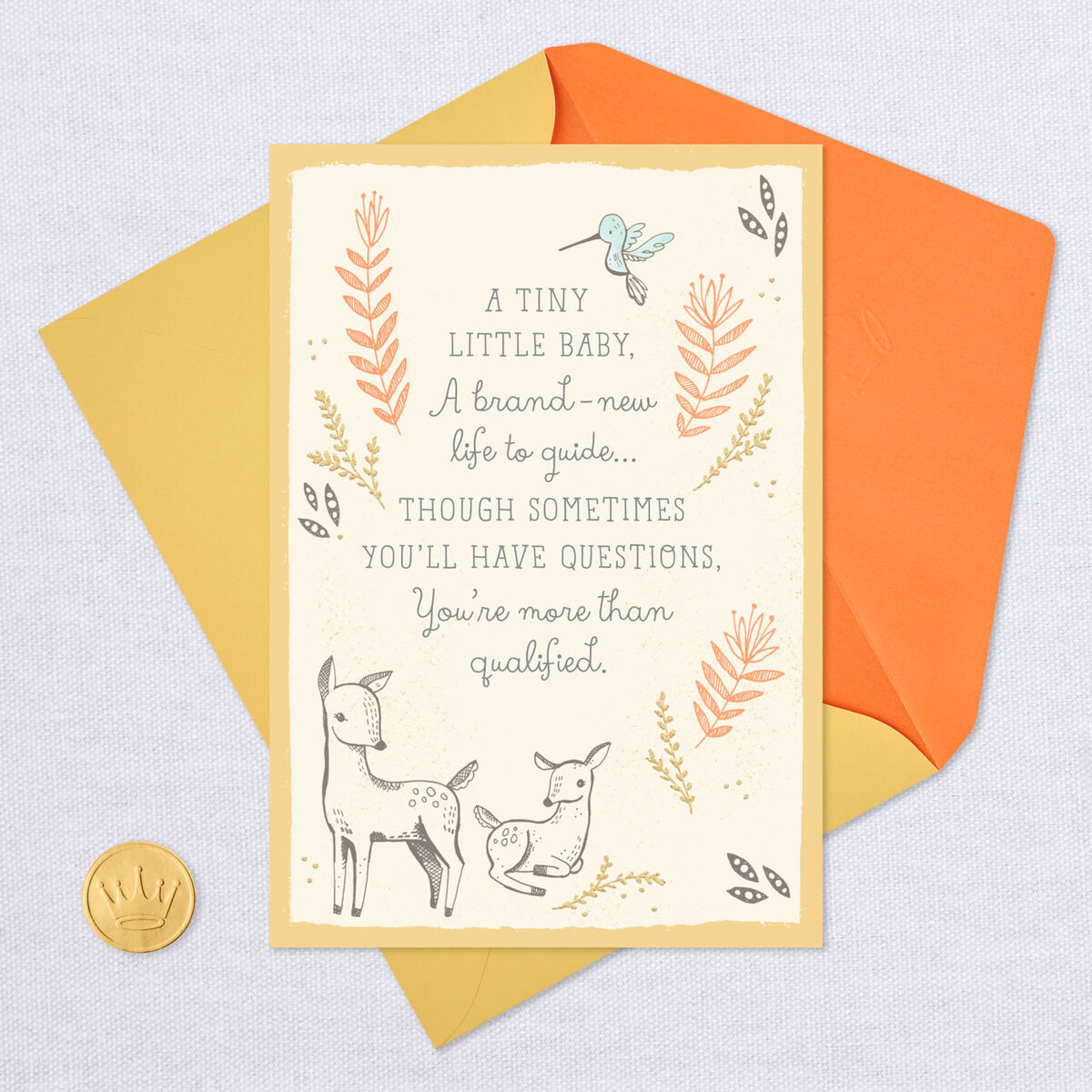 New Life to Guide New Baby Card for Mom-to-Be - Greeting Cards - Hallmark