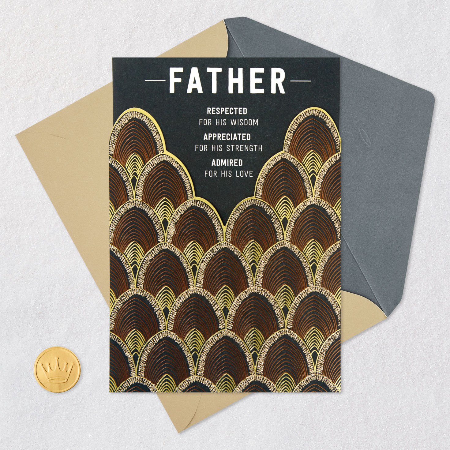 Respected, Appreciated and Admired Birthday Card for Father - Greeting ...