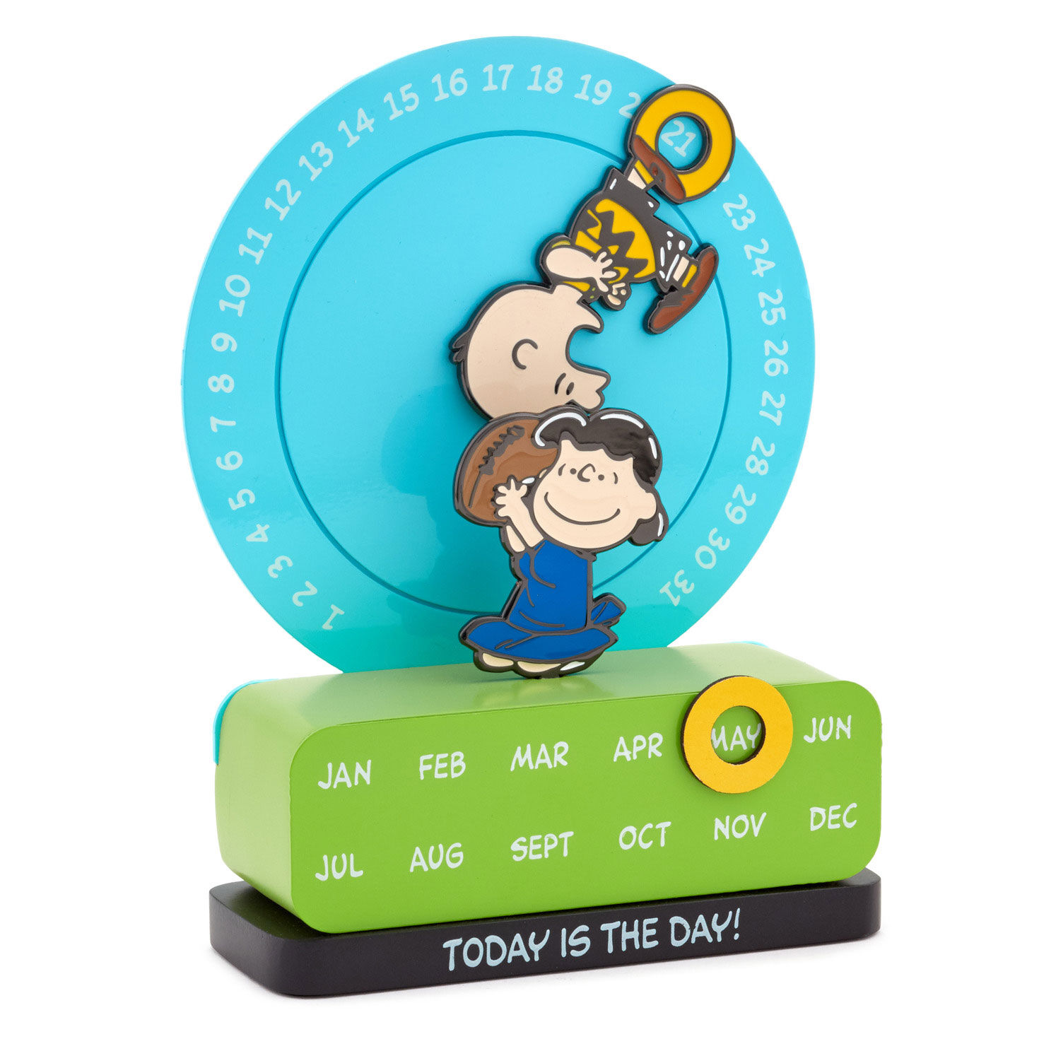Peanuts® Charlie Brown and Lucy Magnetic Perpetual Calendar - Calendars ...