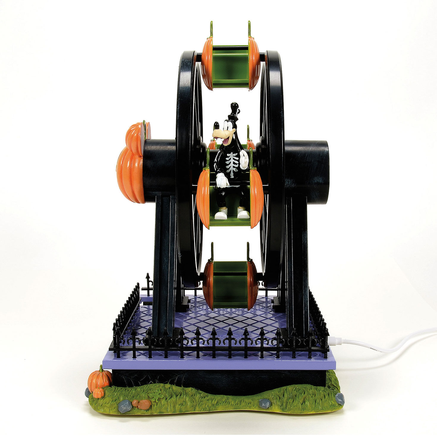 Disney Mickey Mouse Ferris Wheel Figurine With Light and Motion, 12.9 ...