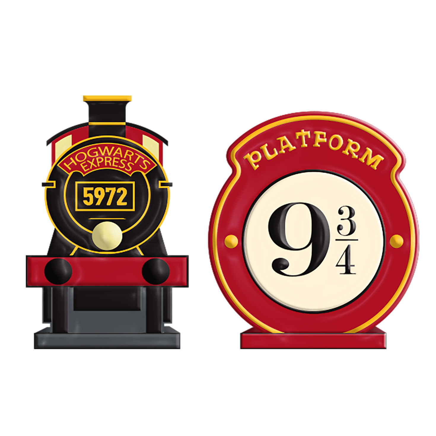 Silver Buffalo Hogwarts Express Salt and Pepper Shakers, Set of 2 ...