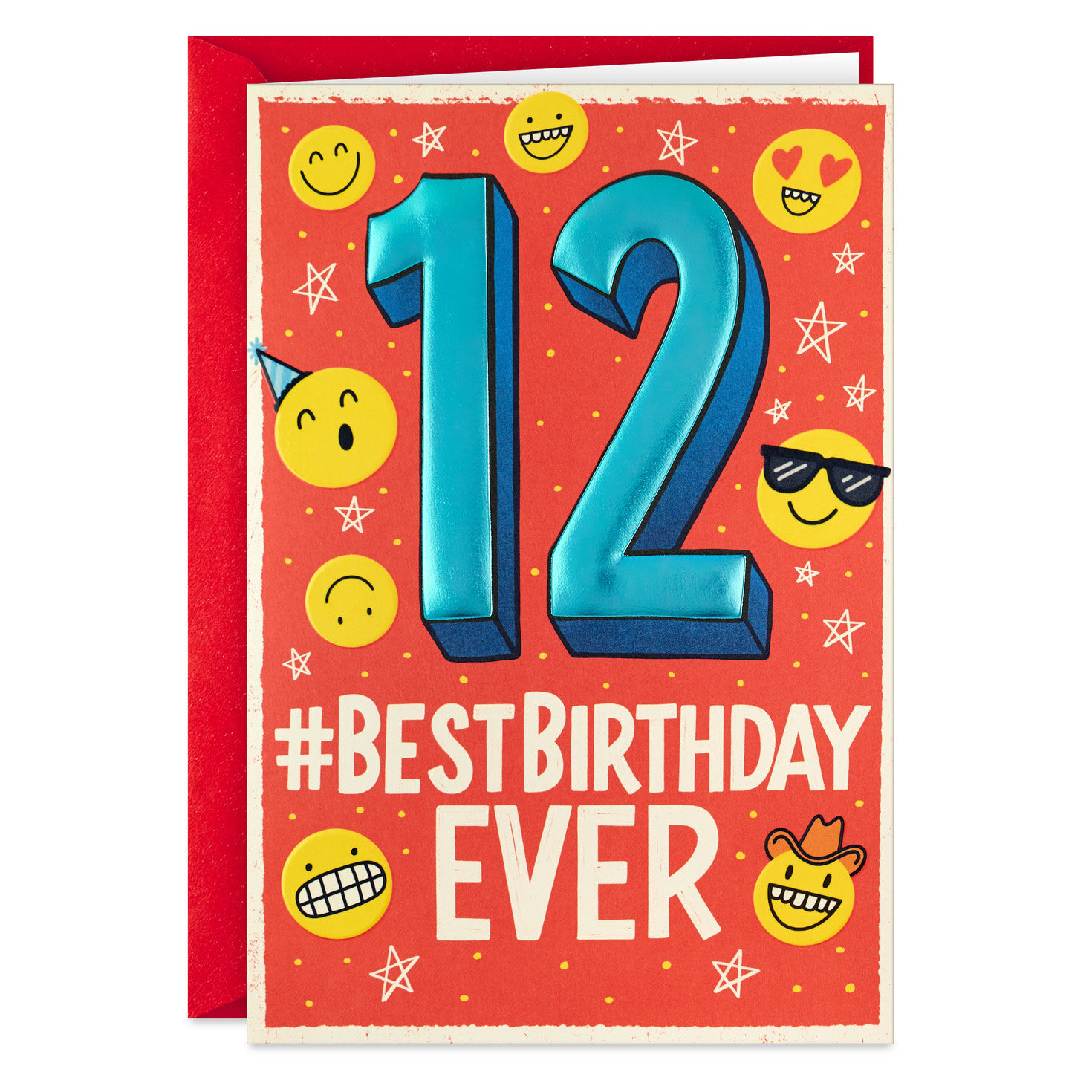 Best Birthday Ever Pop-Up 12th Birthday Card - Greeting Cards | Hallmark