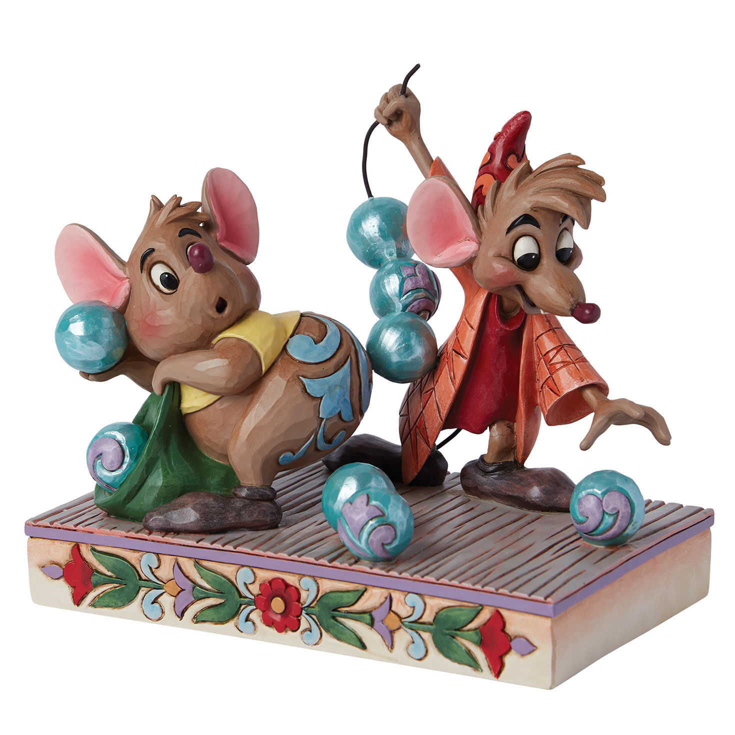 Jim Shore Disney Traditions Jaq and Gus Figurine, 5.5" - Figurines ...