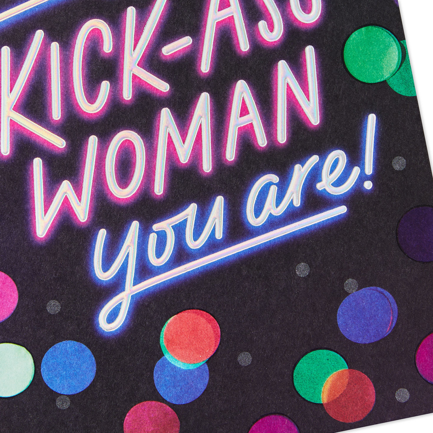 Celebrating a Kick-Ass Woman Birthday Card for Her - Greeting Cards ...
