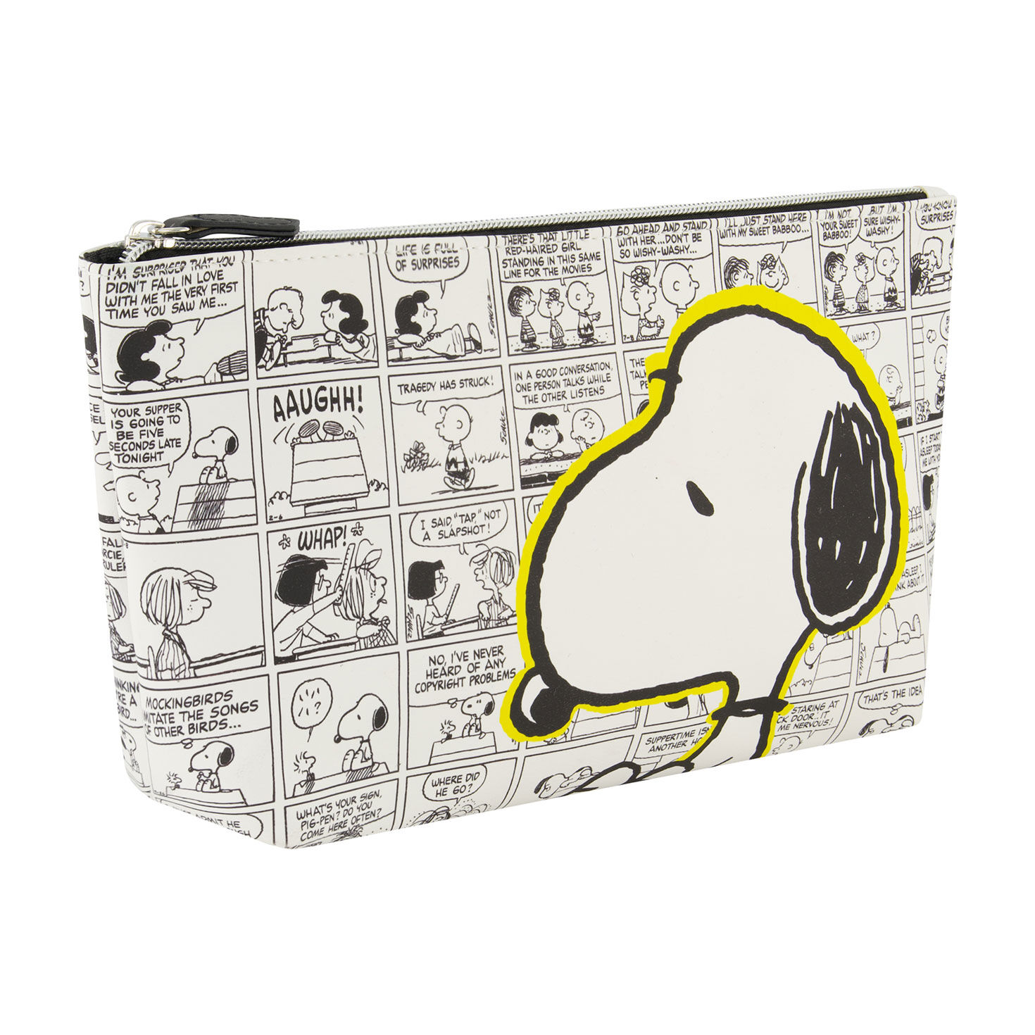 Concept One Peanuts Snoopy Comic Strip Cosmetic Bag - Travel & Tech ...