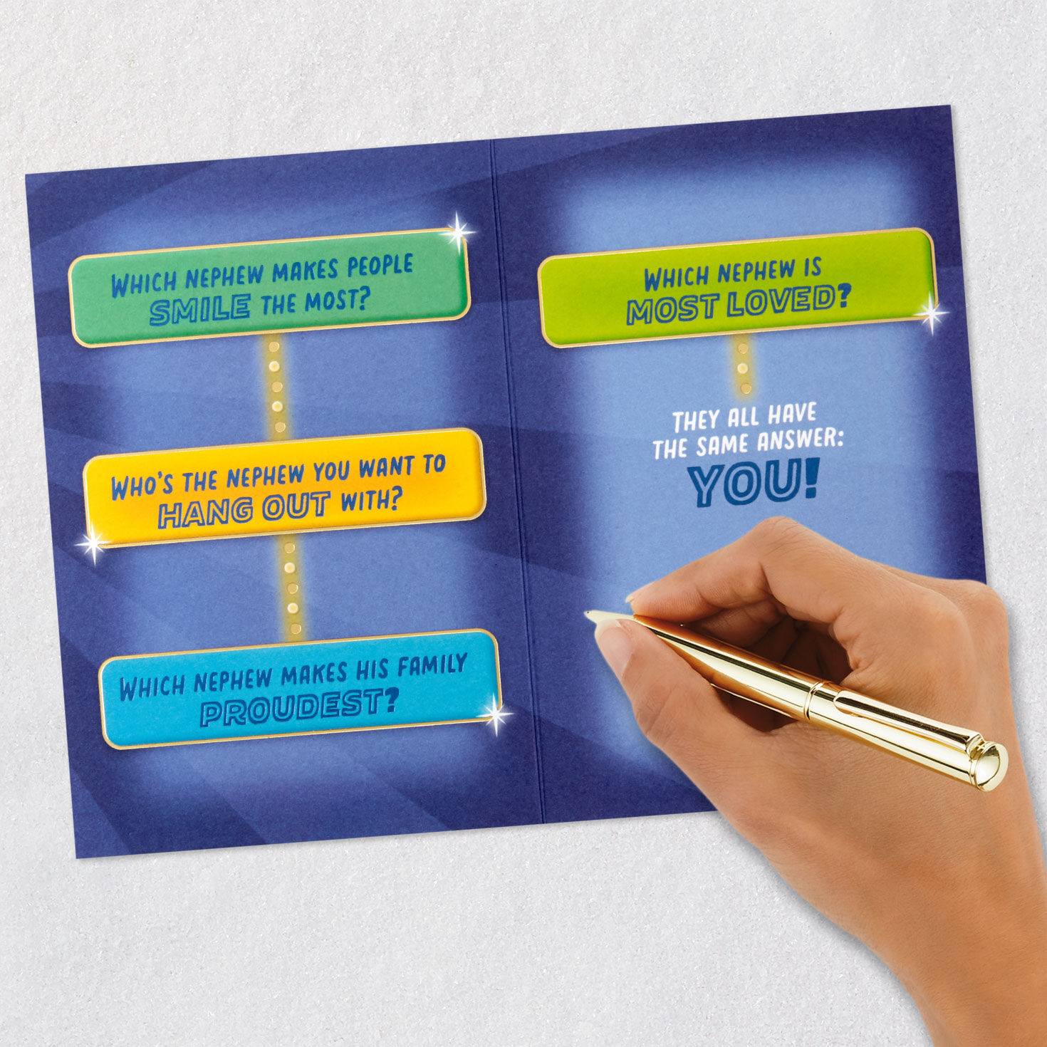 Nephew Trivia Birthday Card - Greeting Cards | Hallmark