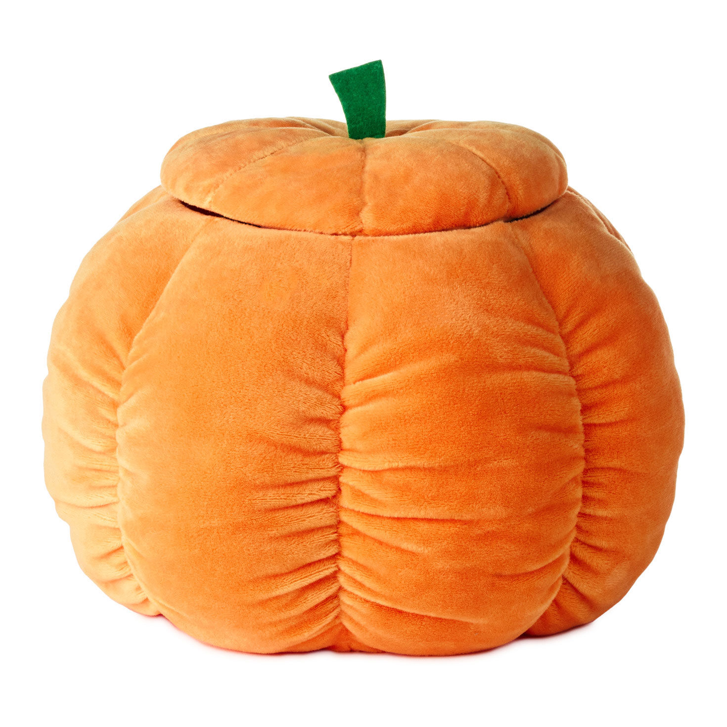 Peanuts® Snoopy Peek-a-Boo Pumpkin Plush With Sound and Motion, 9.6" - Interactive Stuffed ...