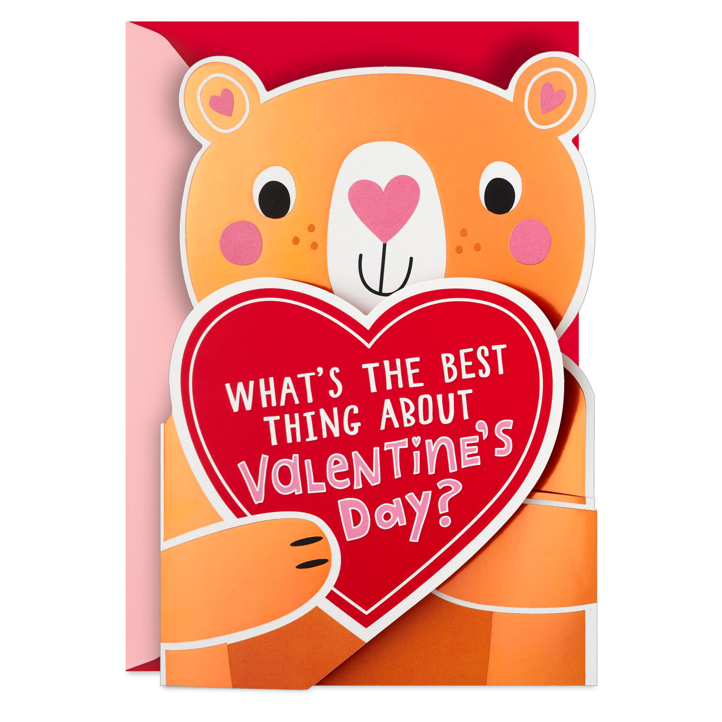 Bear Hug Musical Valentine's Day Card - Greeting Cards | Hallmark