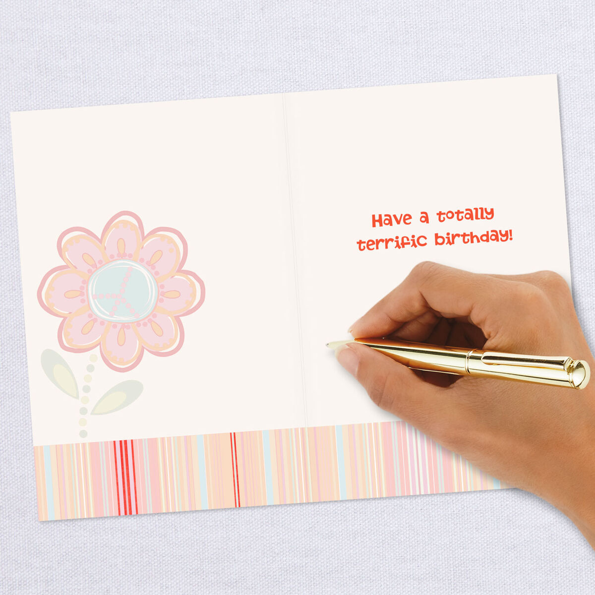 Peace, Love and Happiness Birthday Card - Greeting Cards - Hallmark