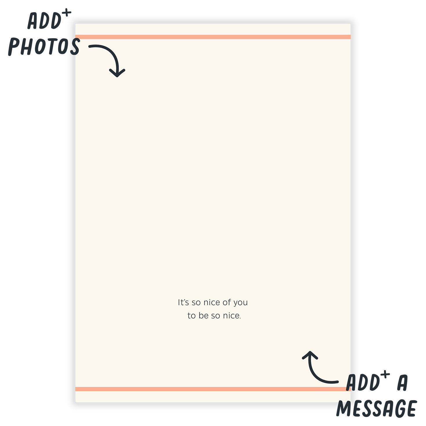 Nice of You to Be So Nice Thank You eCard - eCards | Hallmark