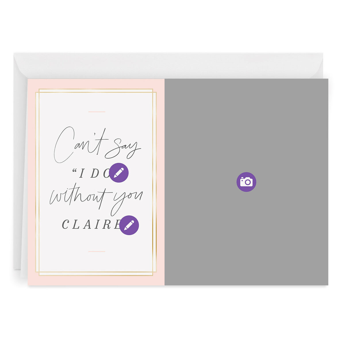 Personalized Be a Part of the Celebration Photo Card - Greeting Cards ...