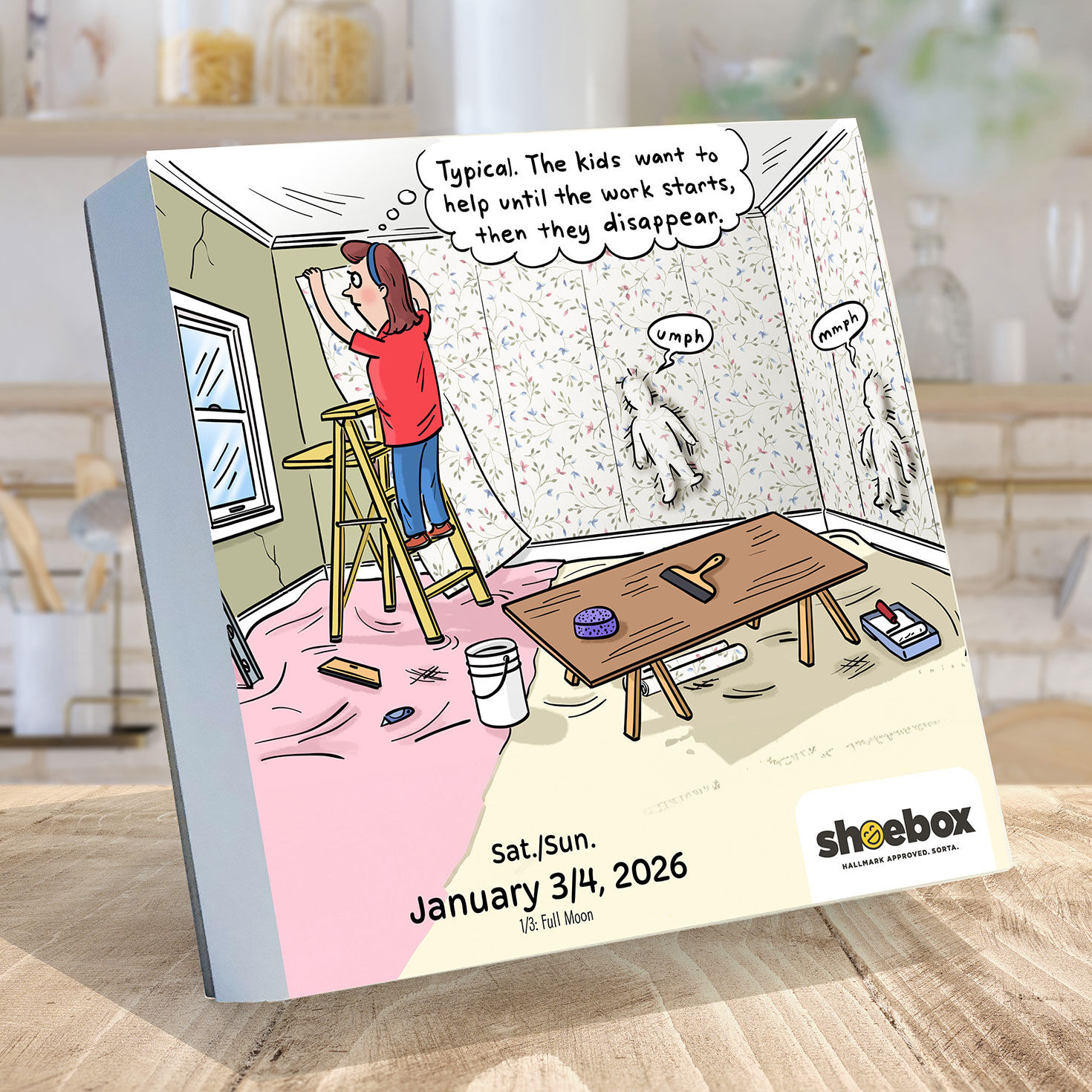 Time Factory Hallmark Shoebox Laugh Out Loud 2026 Daily Desktop ...