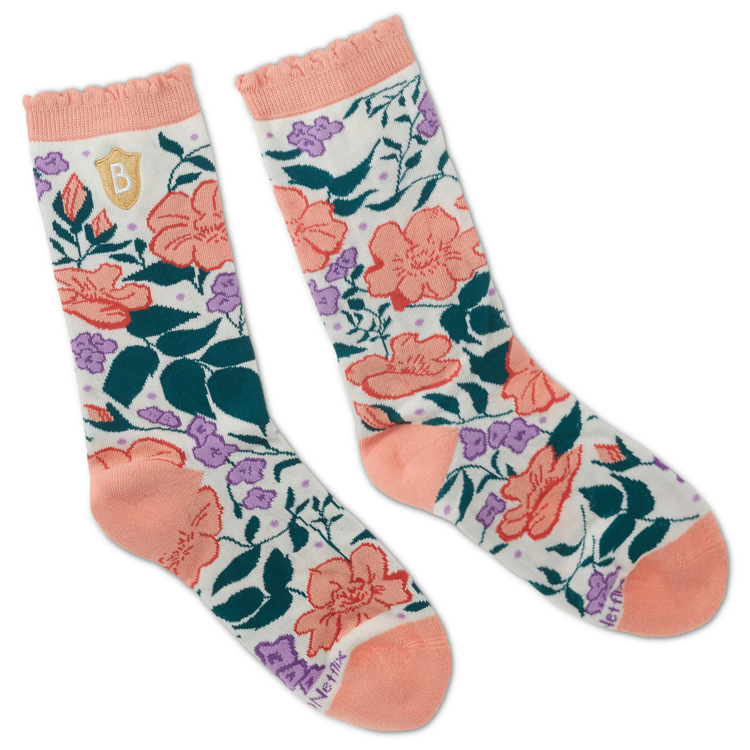 Bridgerton Colorful Floral Socks - Socks & Slippers | Hallmark