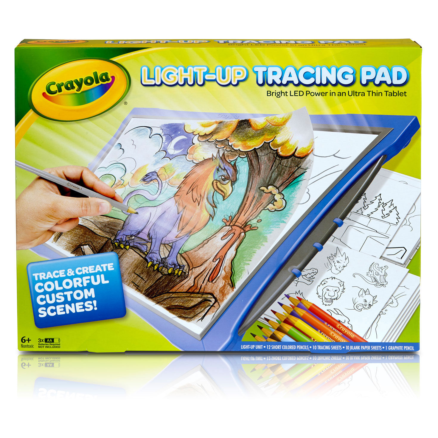 Crayola Blue Light-Up Tracing Pad - Arts & Crafts | Hallmark