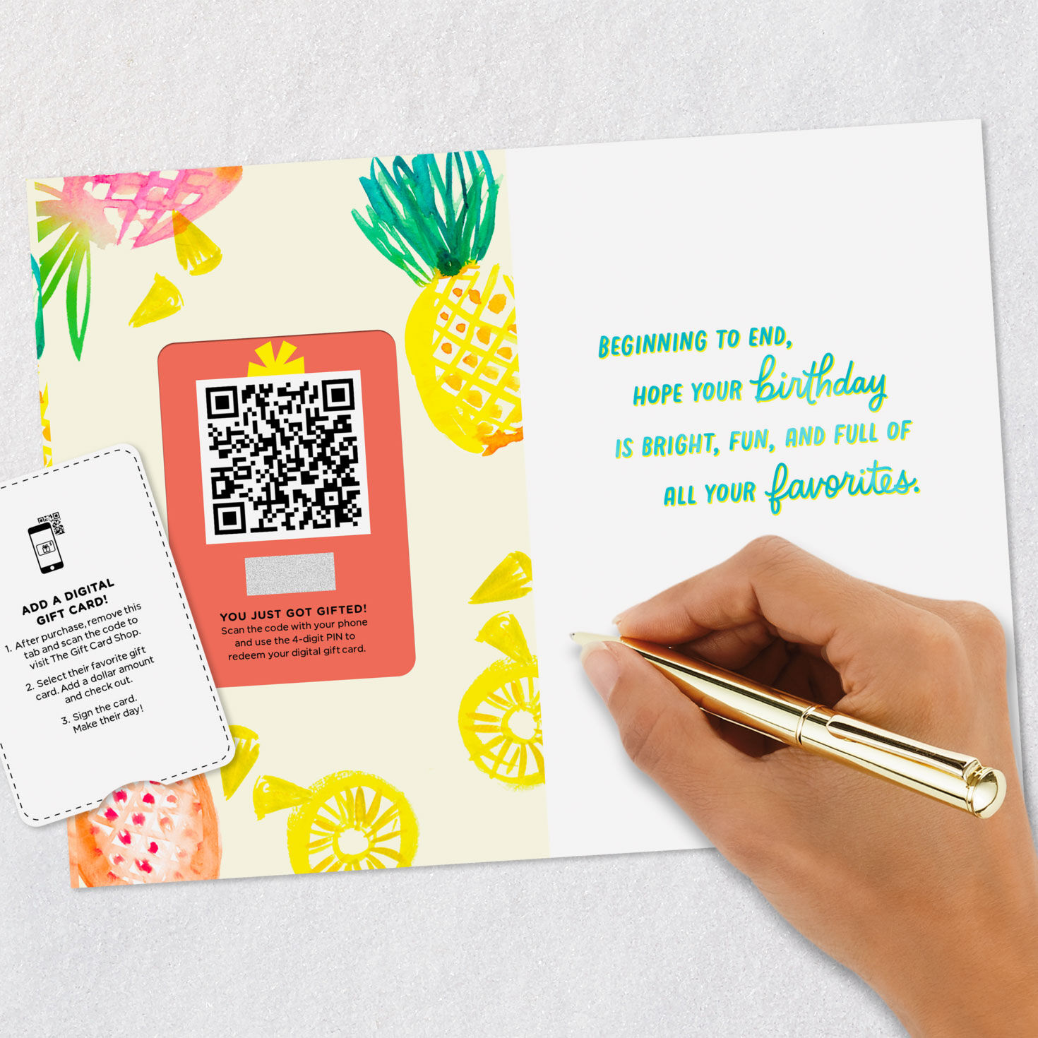 Have the Best Day Gift Card Greeting Birthday Card - Greeting Cards ...