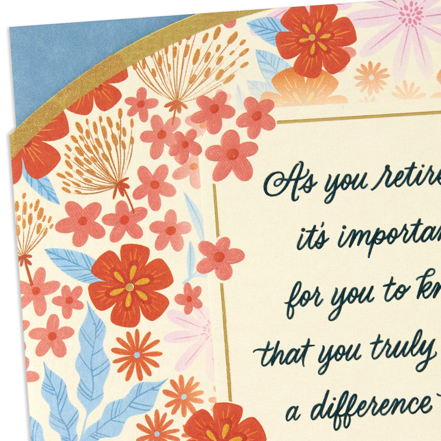 You Truly Made a Difference Here Retirement Card - Greeting Cards ...