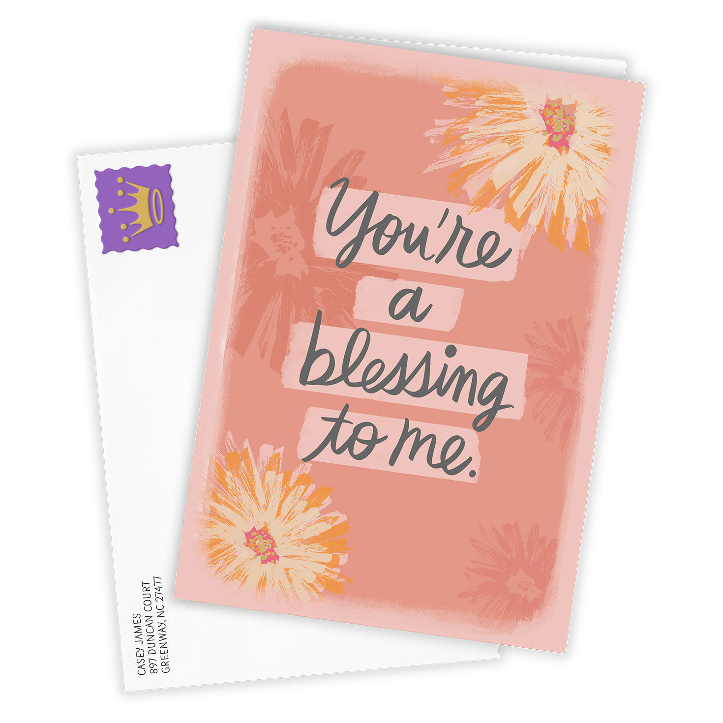You're a Blessing to Me Custom Card - Greeting Cards | Hallmark