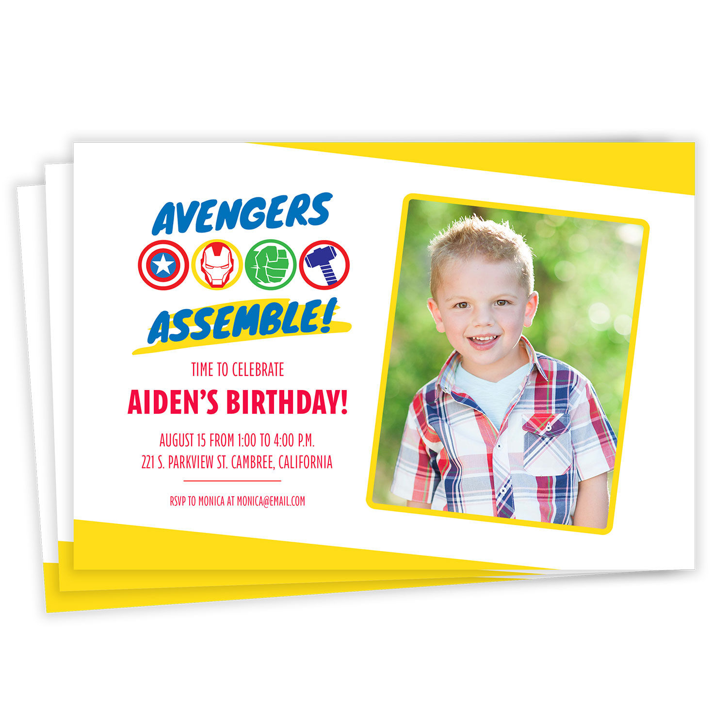Marvel Avengers Assemble Birthday Invitation - Invitations | Hallmark