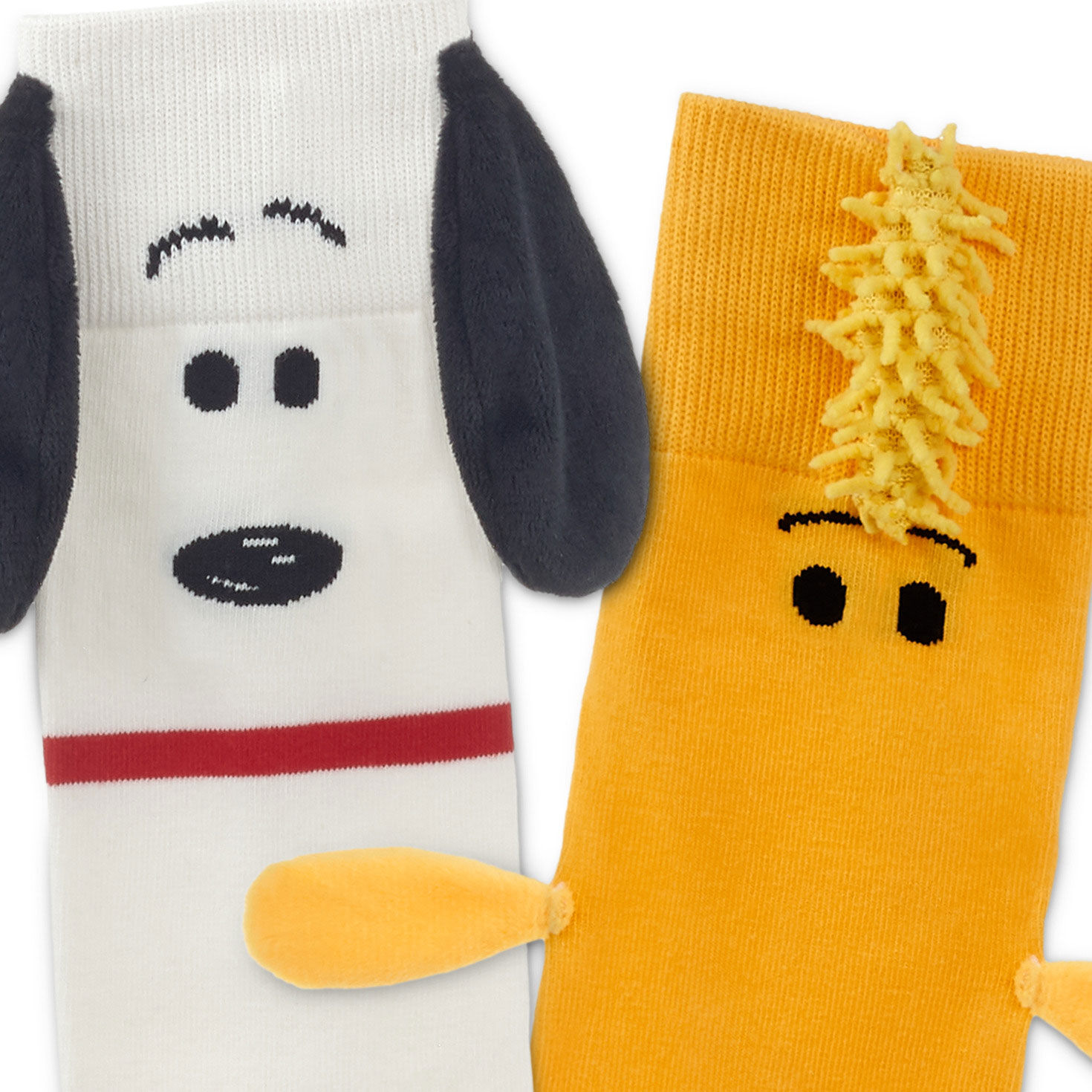 Peanuts® Snoopy and Woodstock Mismatched Novelty Socks - Socks ...