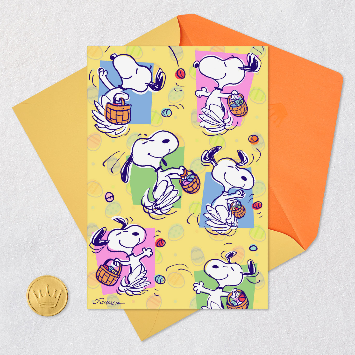 Peanuts® Snoopy Easter Beagle Easter Card - Greeting Cards | Hallmark