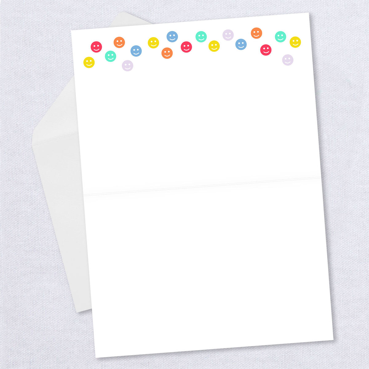 Personalized Smiley Face Photo Card - Greeting Cards - Hallmark