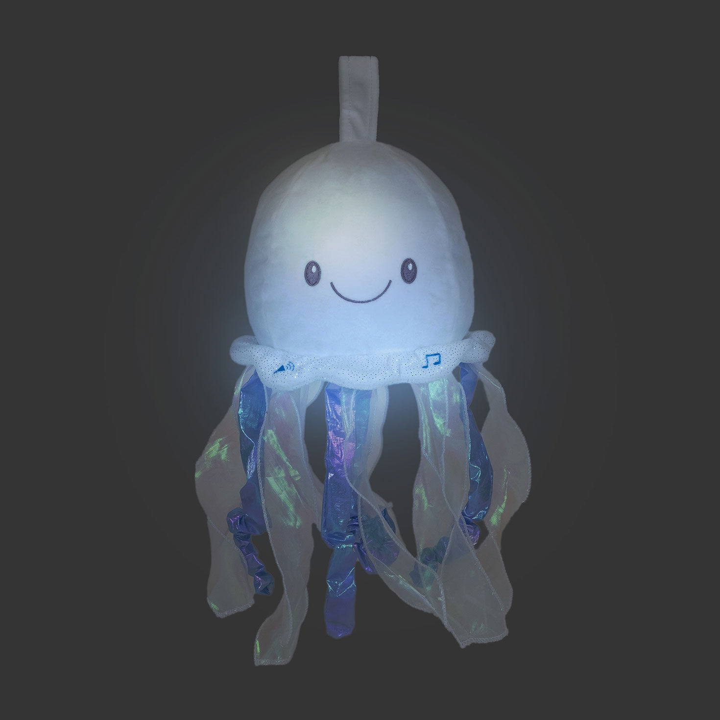 Cuddle Barn Glimmer Light-Up Musical Jellyfish Plush Toy, 12 ...