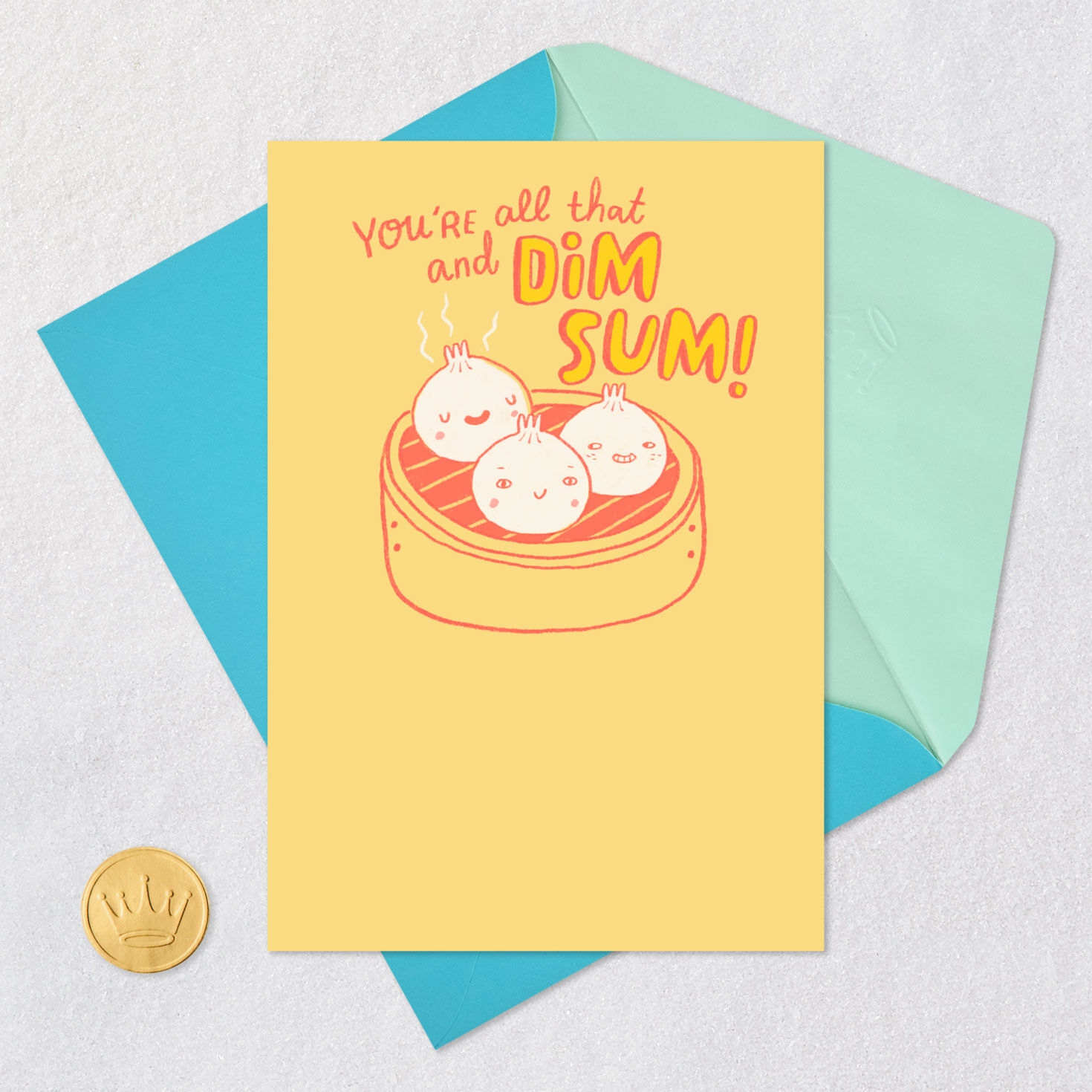 All That and Dim Sum Funny Encouragement Card - Greeting Cards | Hallmark