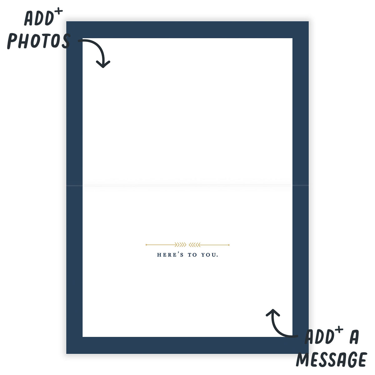 Lettering on Navy Congratulations eCard - eCards - Hallmark