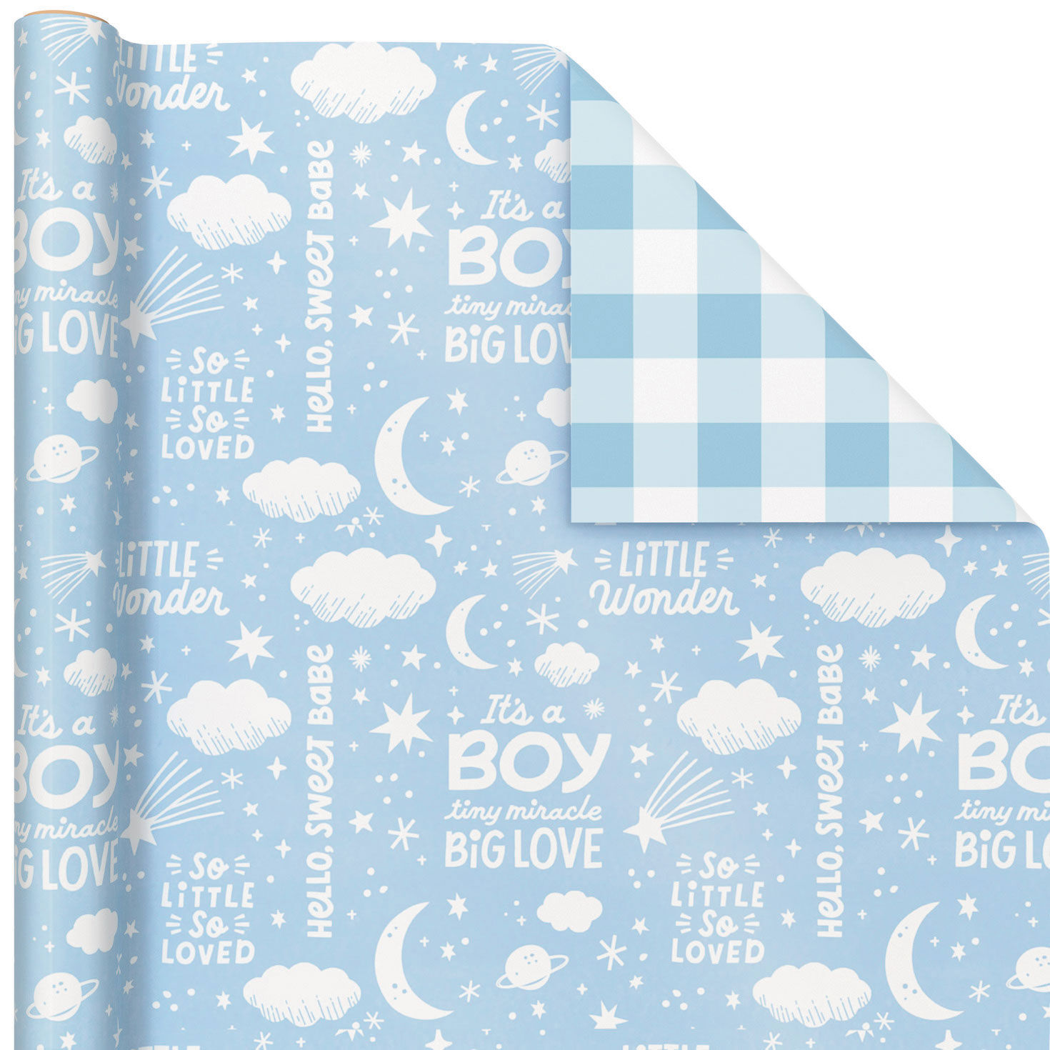 Blue Baby Wrapping Paper