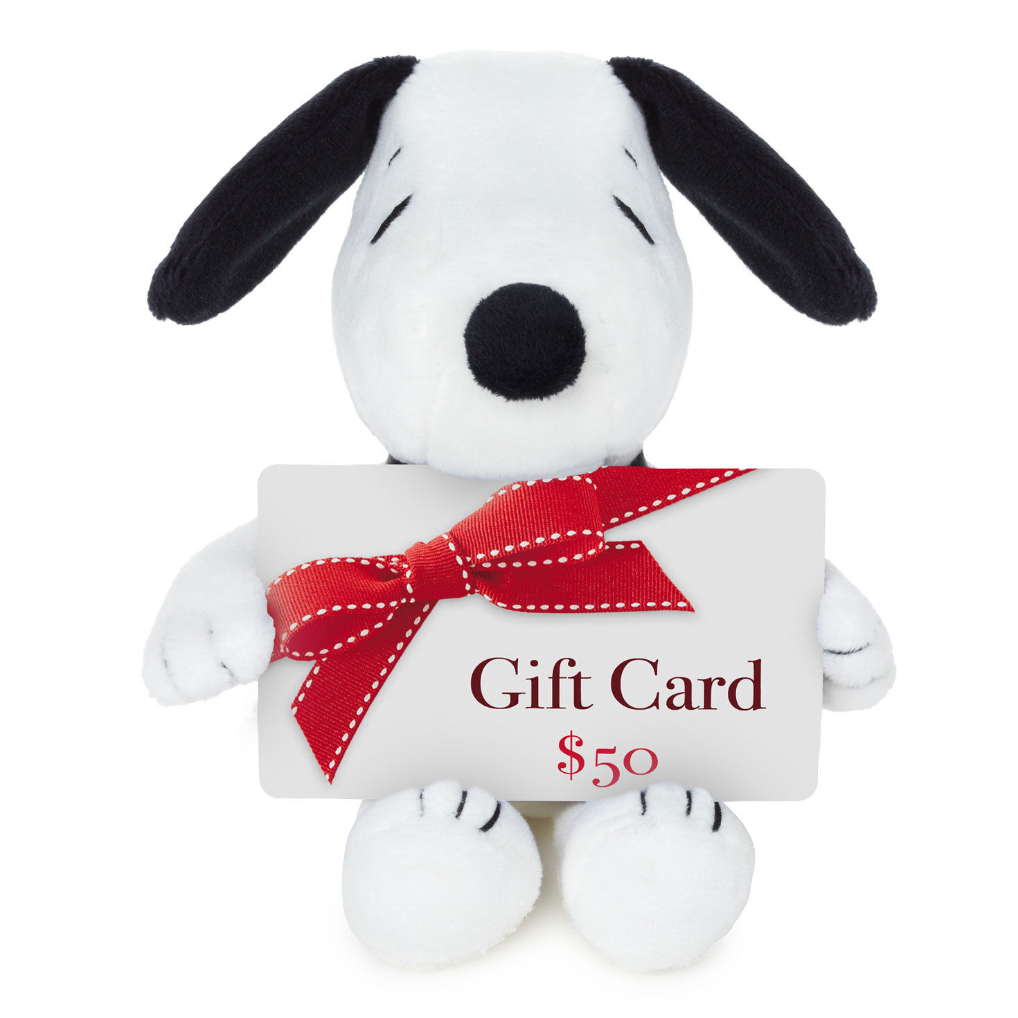 Peanuts® Snoopy Plush Gift Card Holder, 4.2" - Classic Stuffed Animals ...