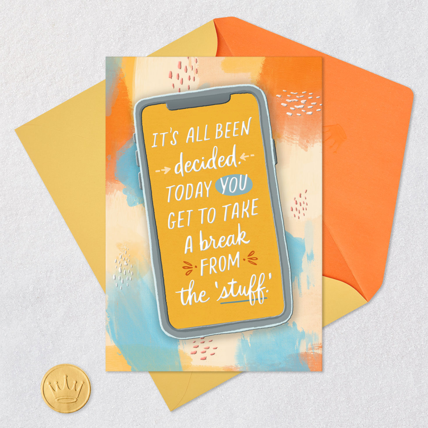 Take a Break Religious Encouragement Card - Greeting Cards | Hallmark