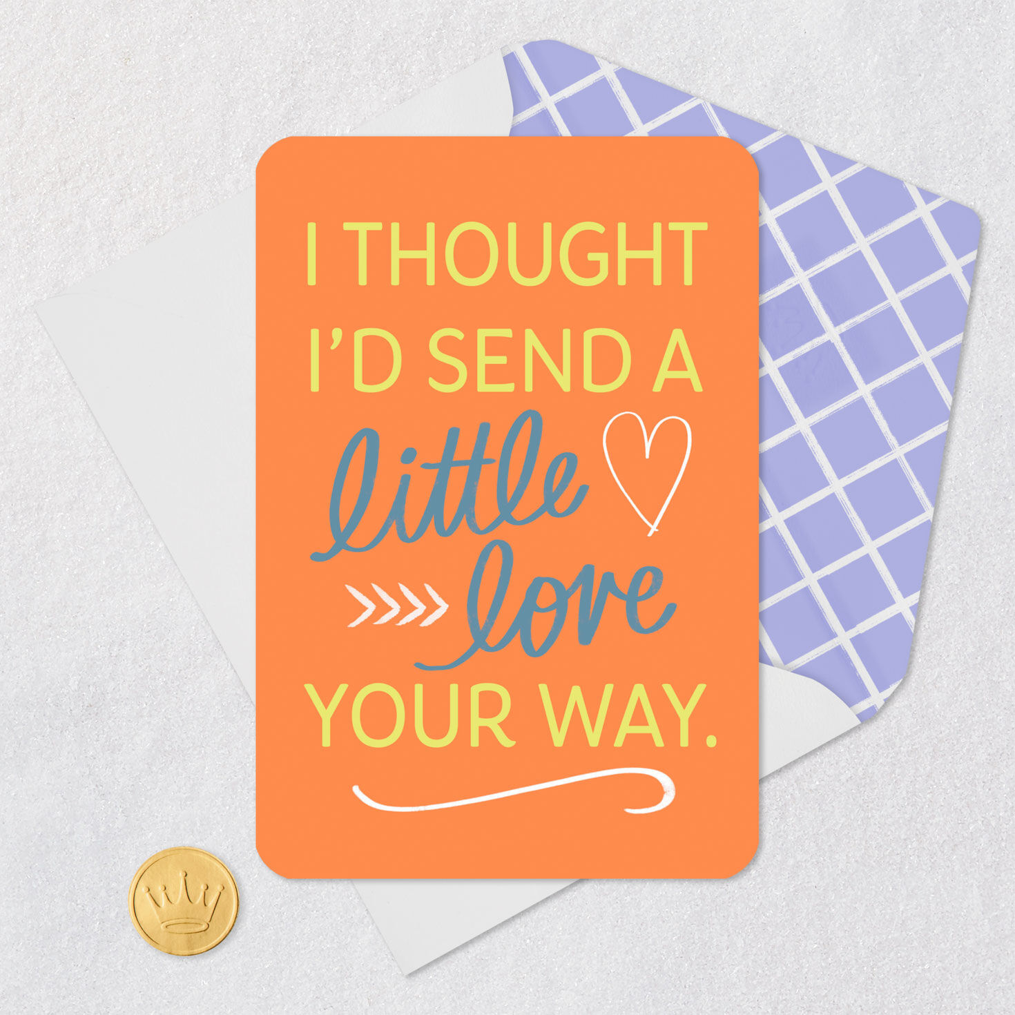 Sending a Ton of Love Your Way Love Card - Greeting Cards | Hallmark