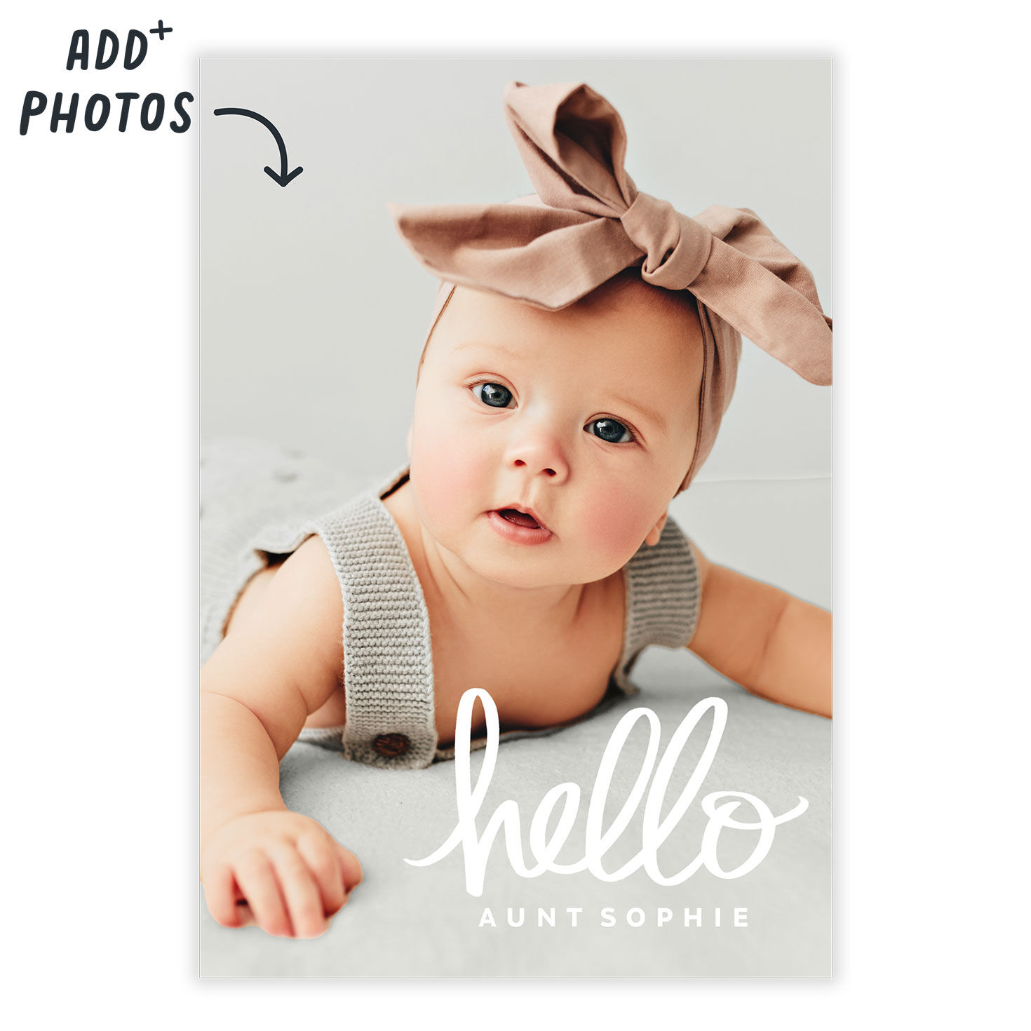 Personalized Hello Photo Card - Greeting Cards | Hallmark