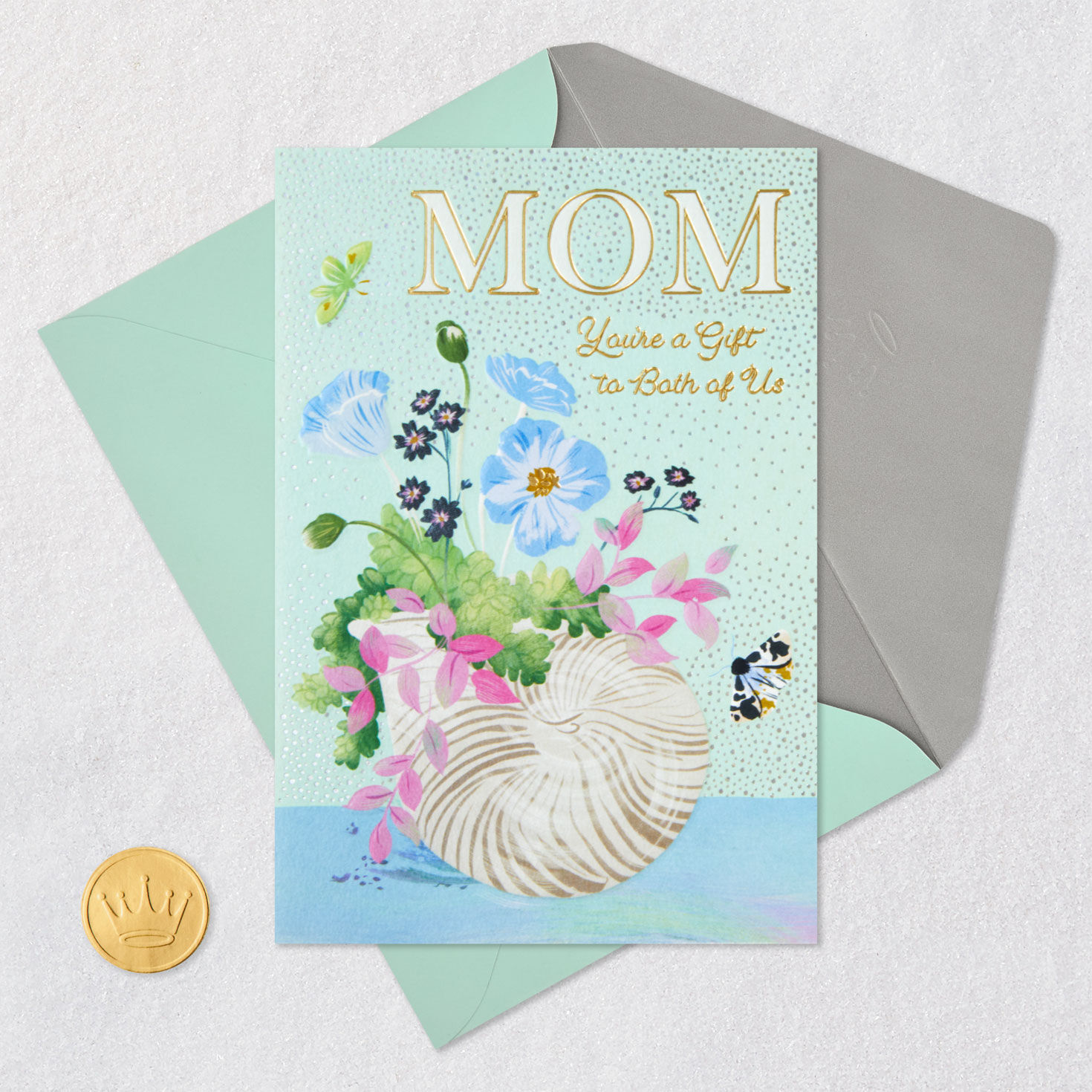 You're a Gift Birthday Card for Mom From Both - Greeting Cards | Hallmark